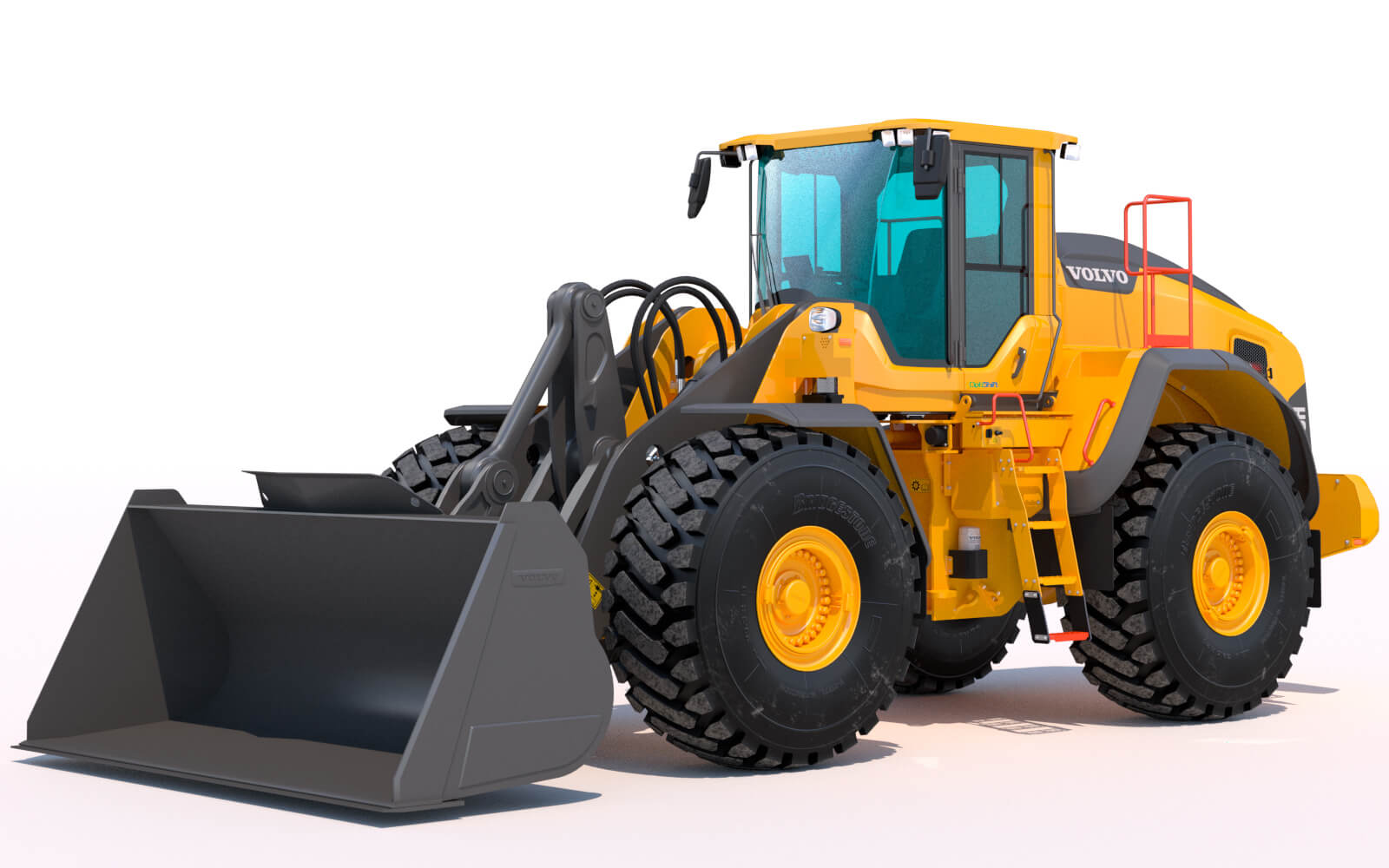Wheel Loader Volvo L150H - 3D Model by ArqArt