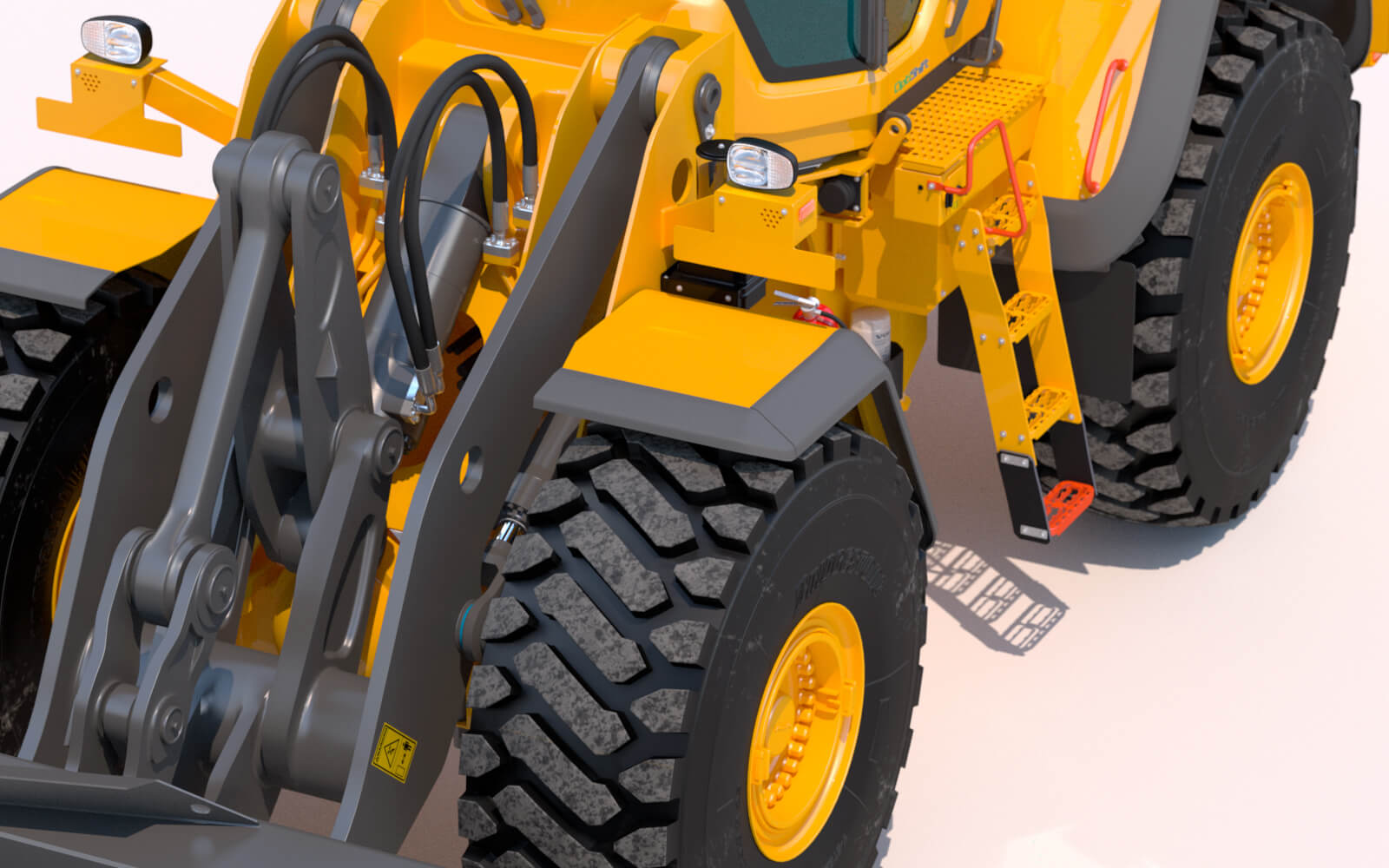 Wheel Loader Volvo L150H - 3D Model by ArqArt