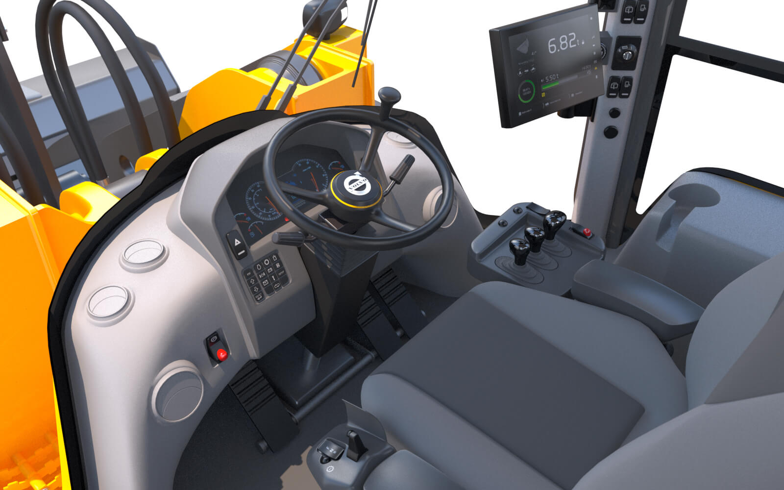 Wheel Loader Volvo L150H - 3D Model by ArqArt