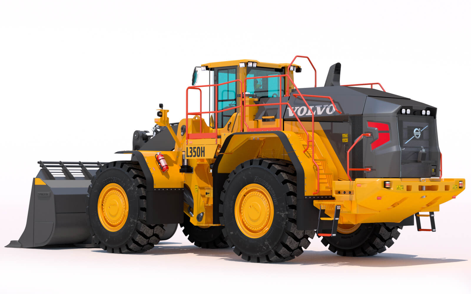 Wheel Loader Volvo L350H - 3D Model by ArqArt