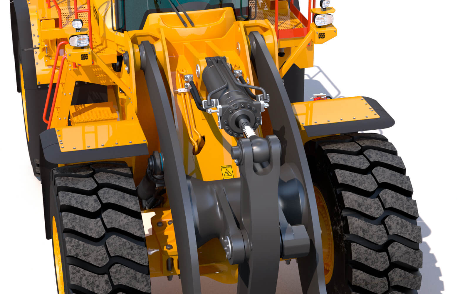 Wheel Loader Volvo L350H - 3D Model by ArqArt