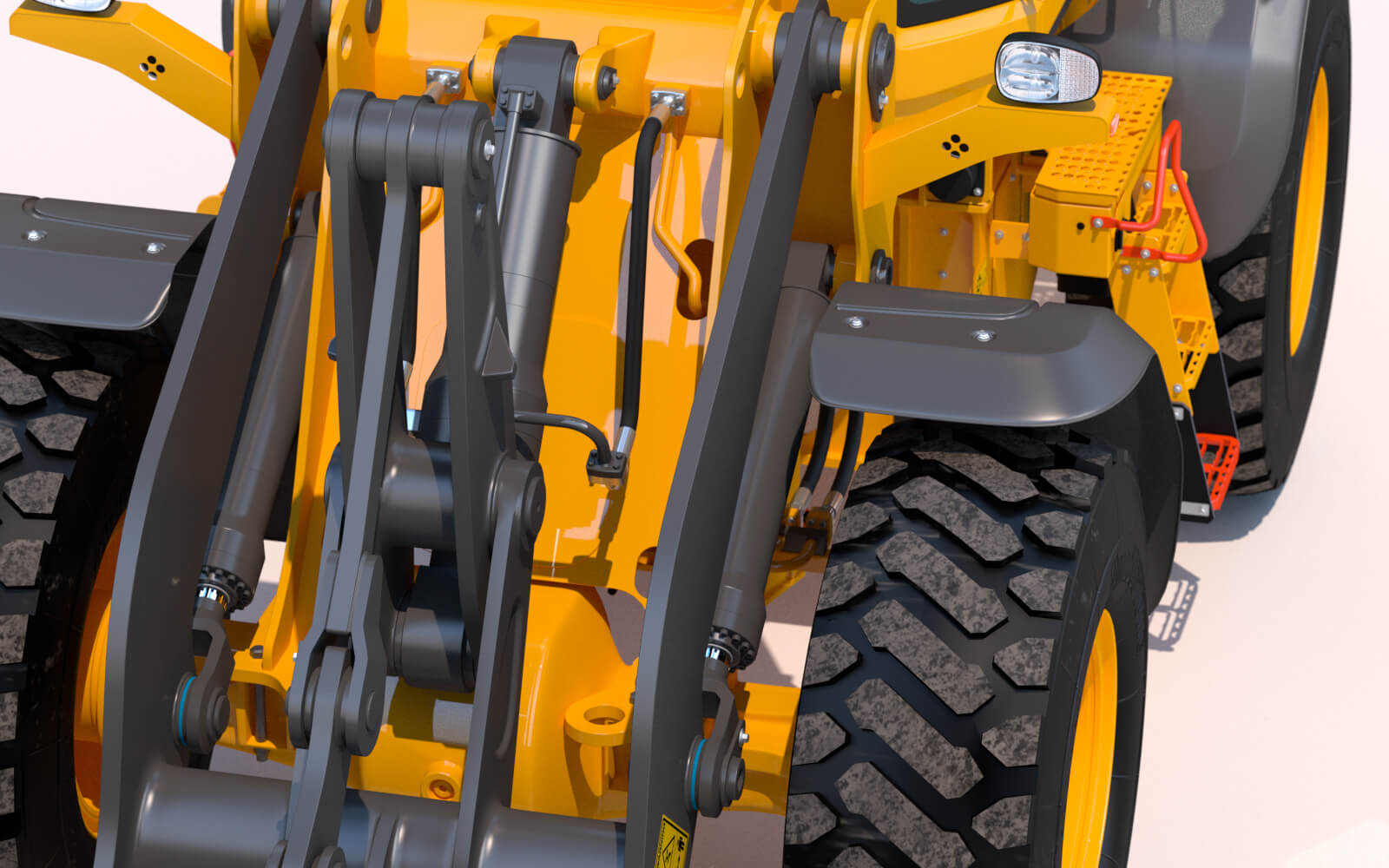 Wheel Loader Volvo L60H - 3D Model by ArqArt