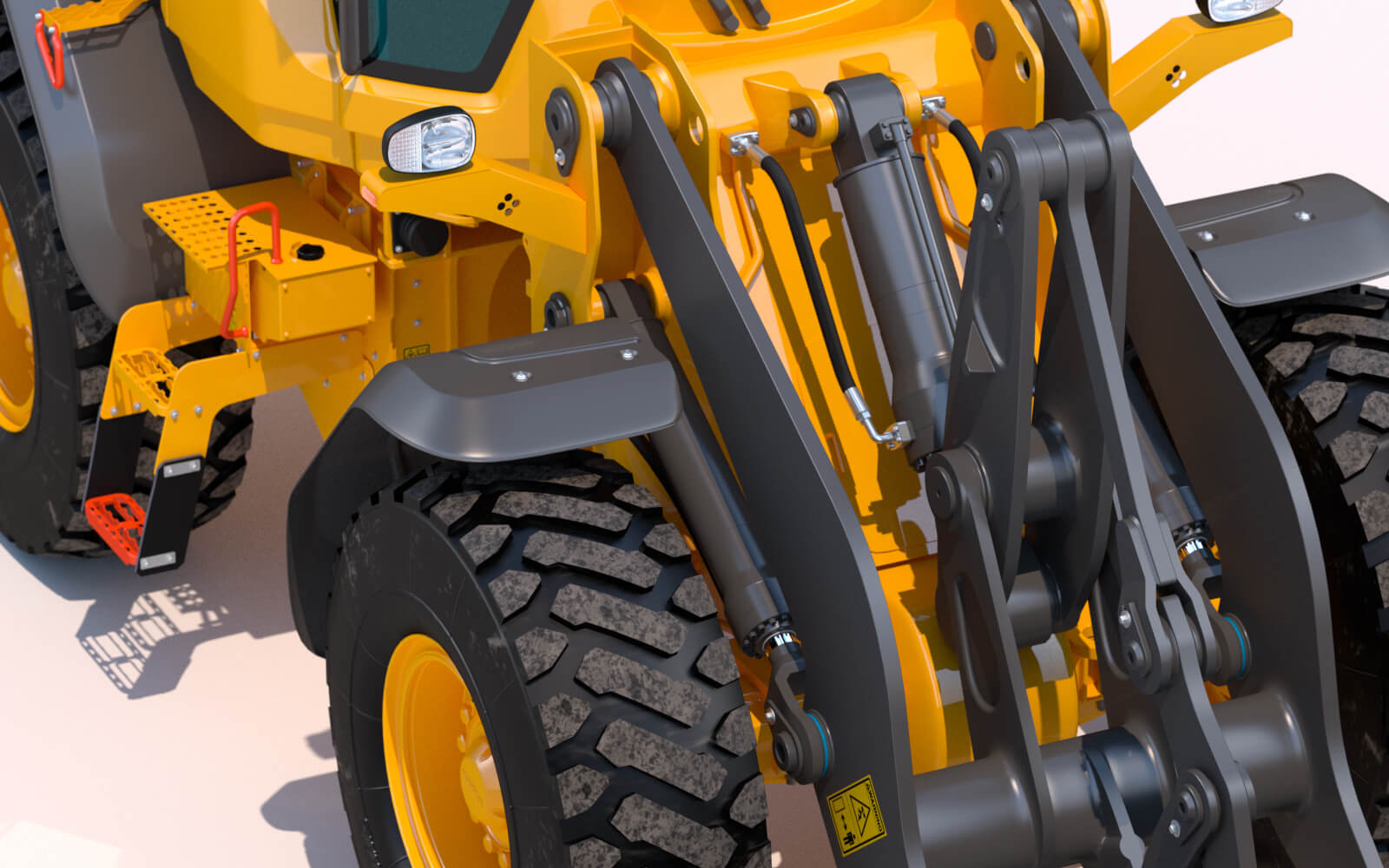 Wheel Loader Volvo L60H - 3D Model by ArqArt