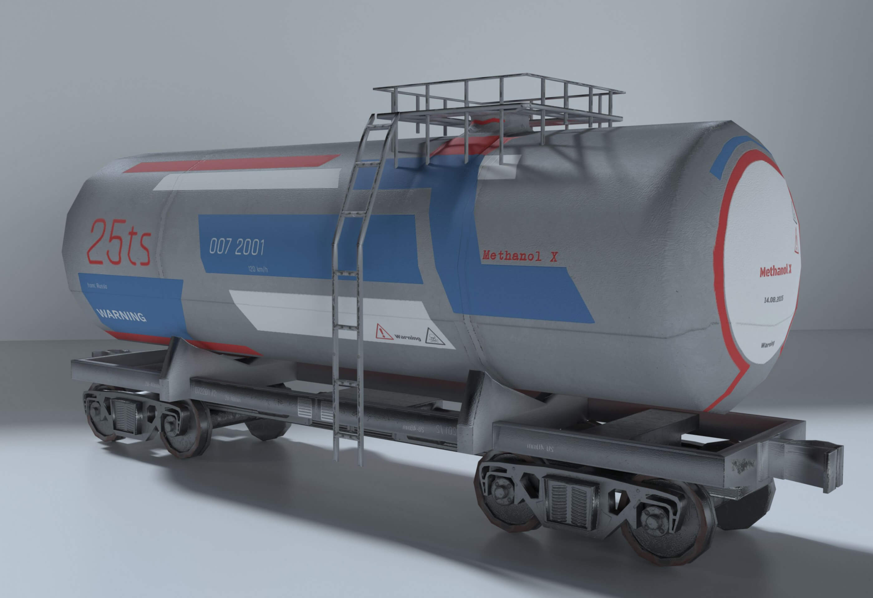 Train Vagon - 3D Model by ArsenijMMM