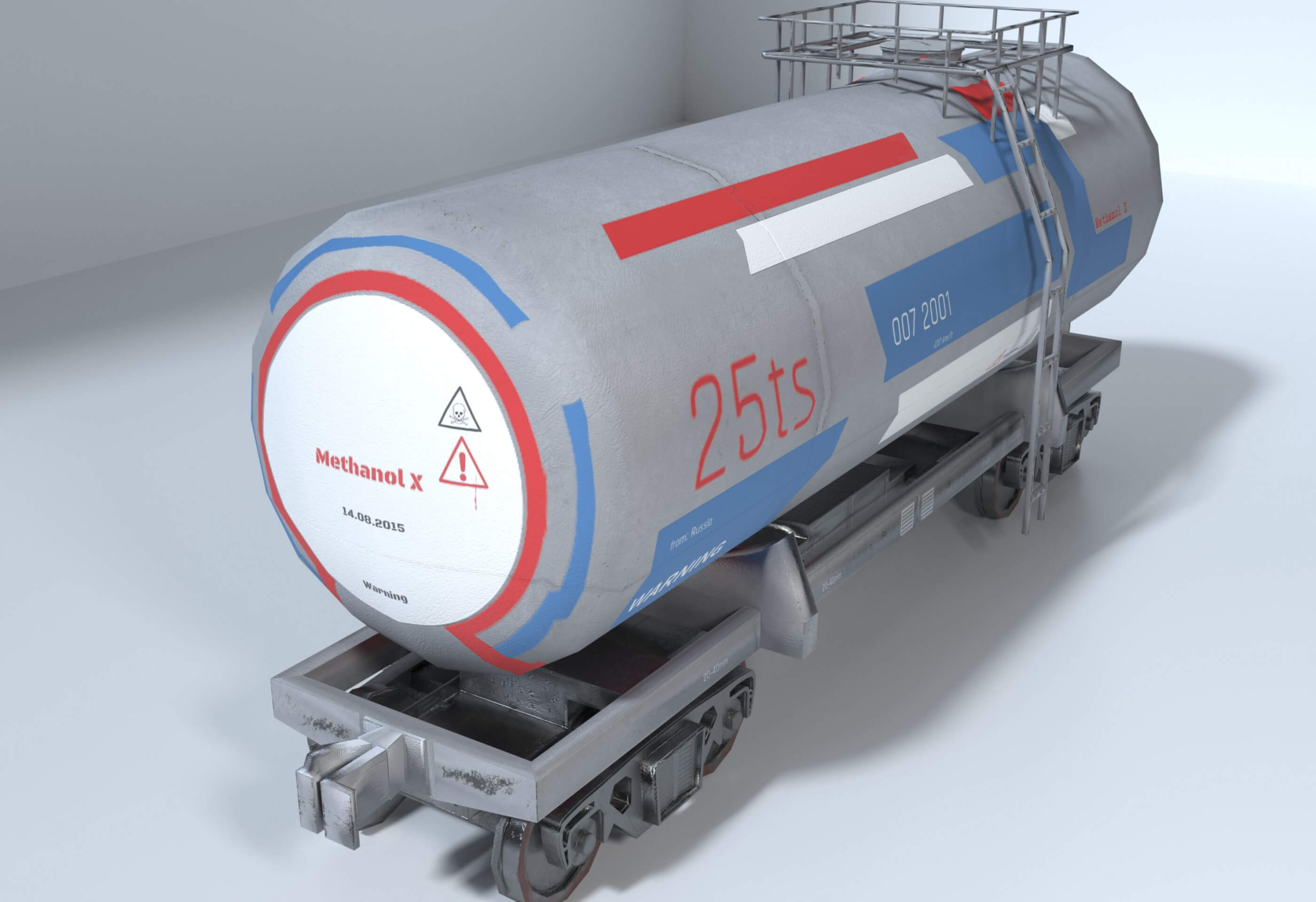 Train Vagon - 3D Model by ArsenijMMM