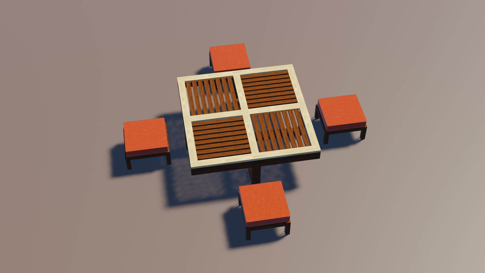 Tea Table - 3D Model by arshadalinagar
