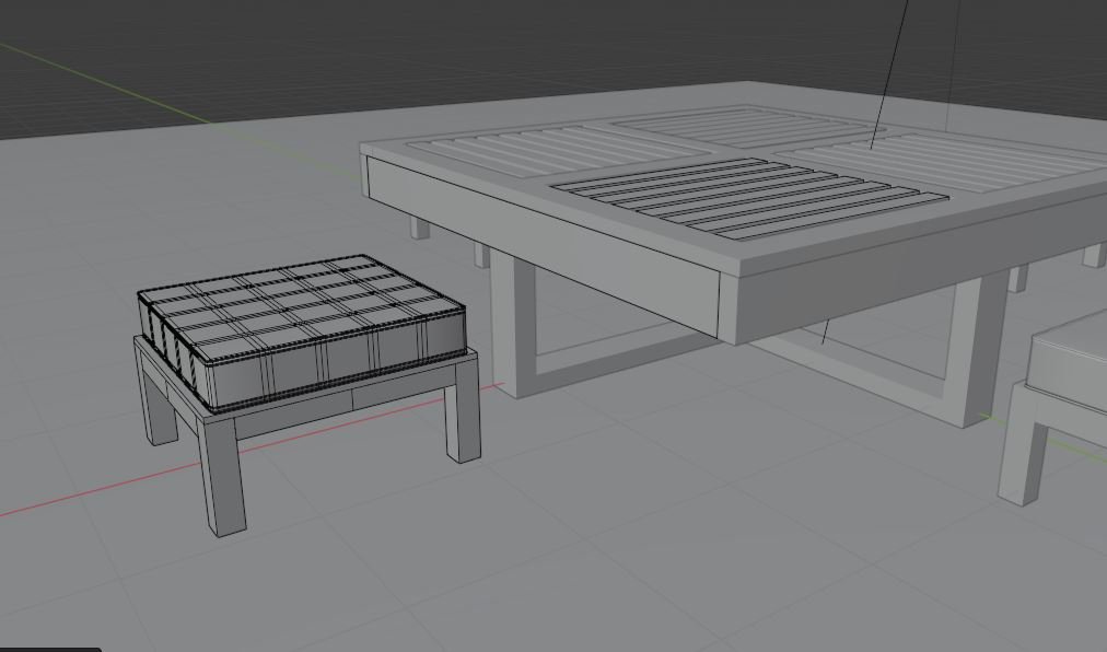 Tea Table - 3D Model by arshadalinagar
