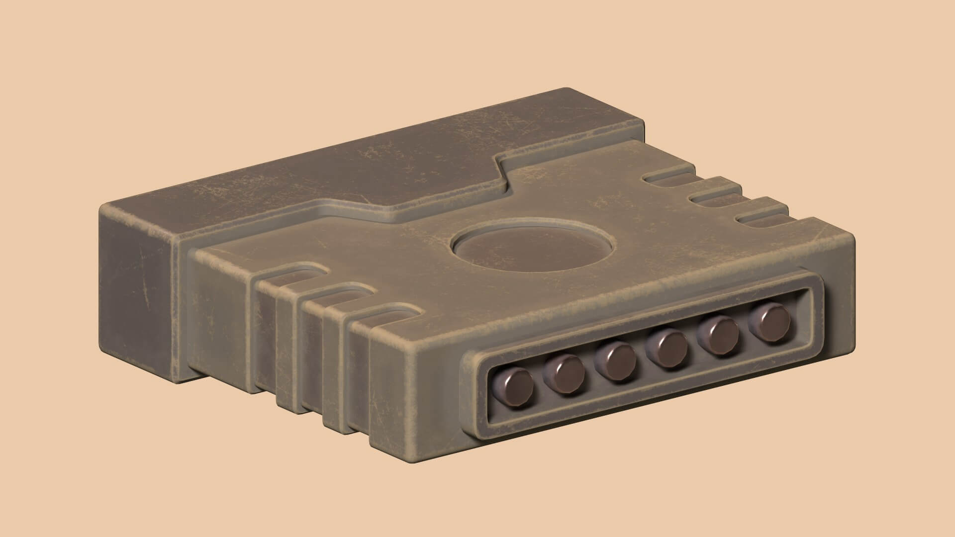 A Pair of Simple Low Poly Cartridges - 3D Model by Art_Teeves