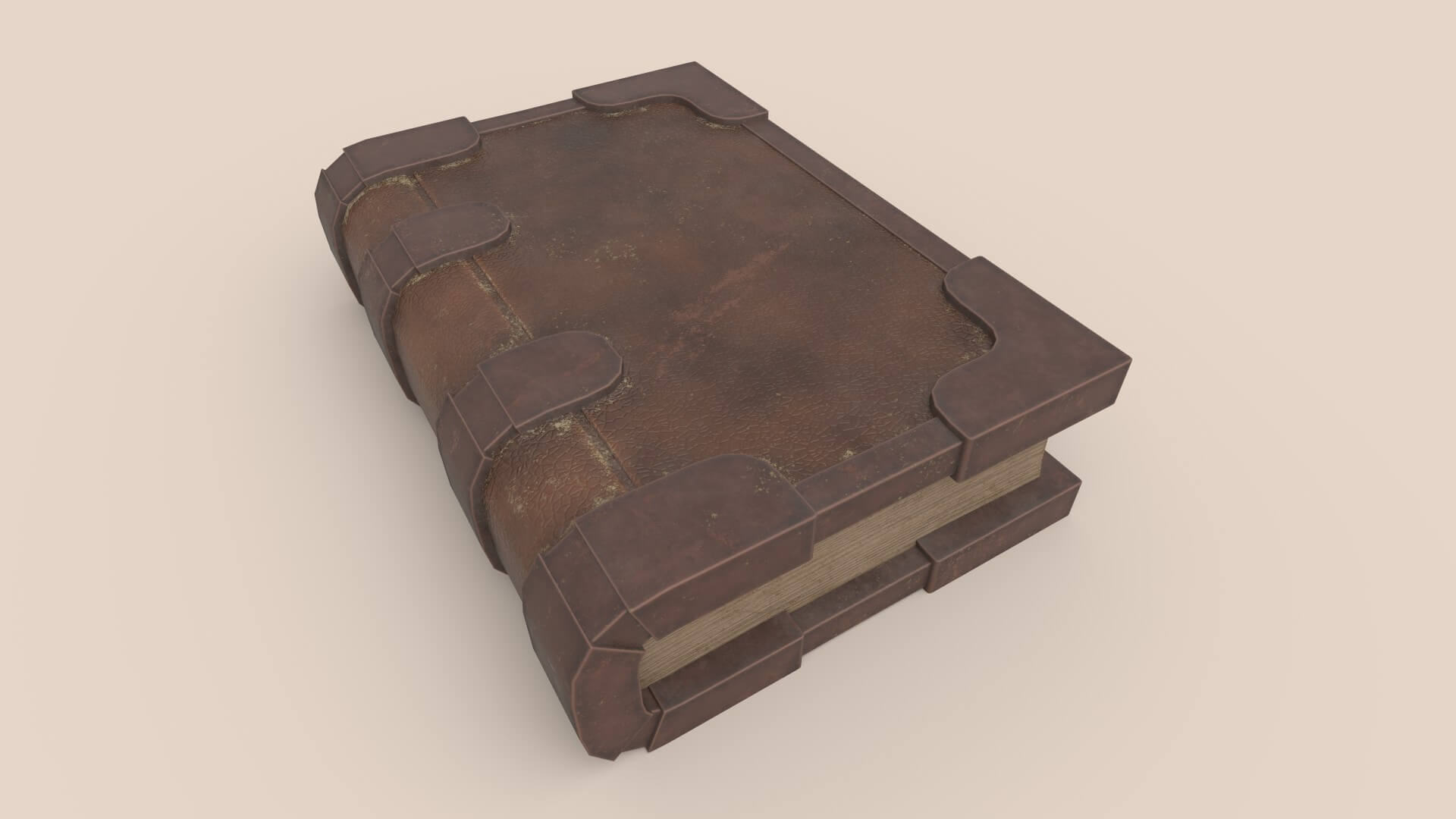 Basic Fantasy Stylized Book - 3D Model by Art_Teeves