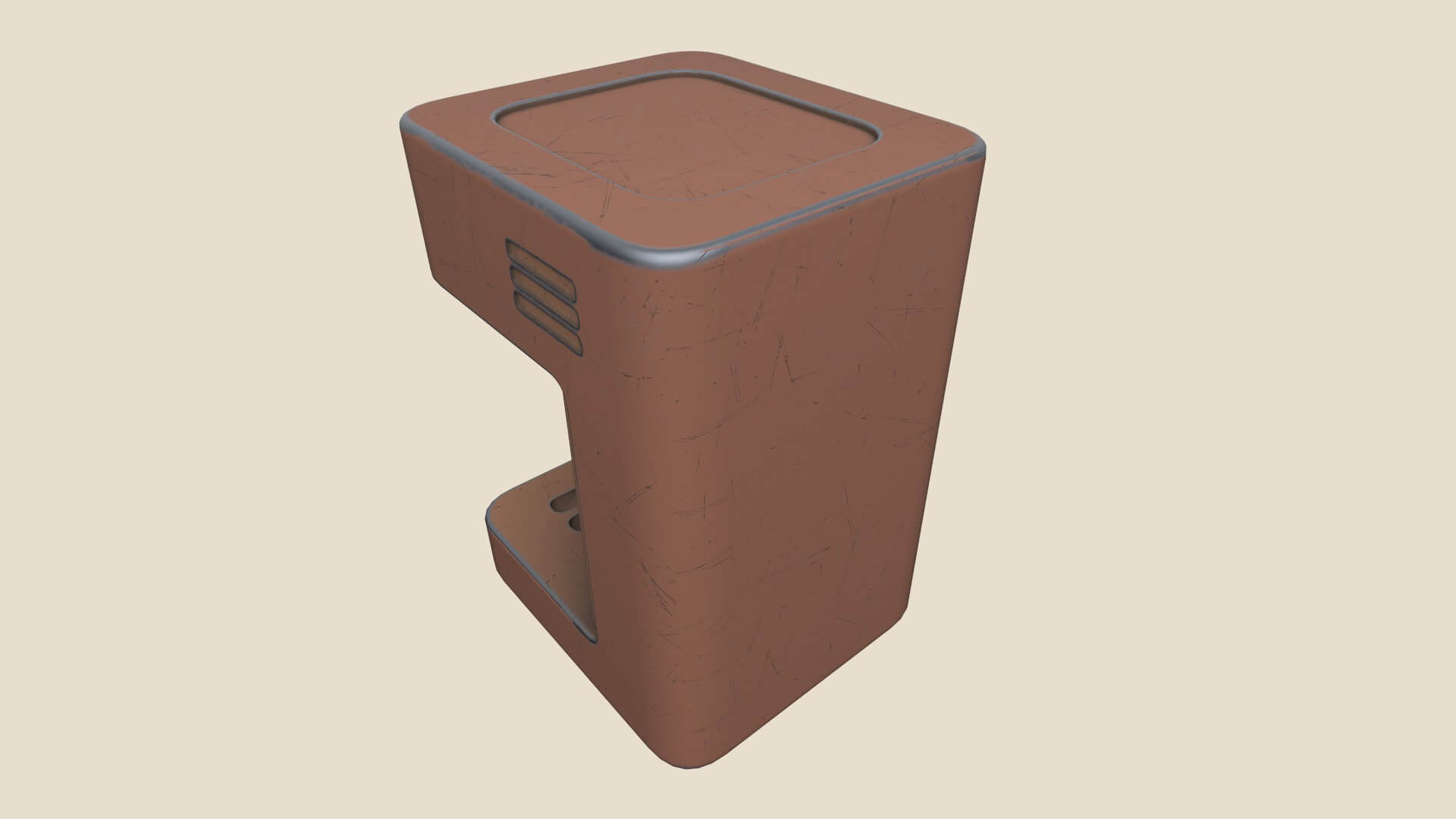 Basic Stylized Coffee Maker - 3D Model by Art_Teeves