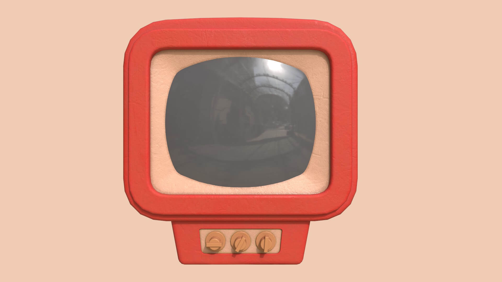 Basic Stylized TV - 3D Model by Art_Teeves