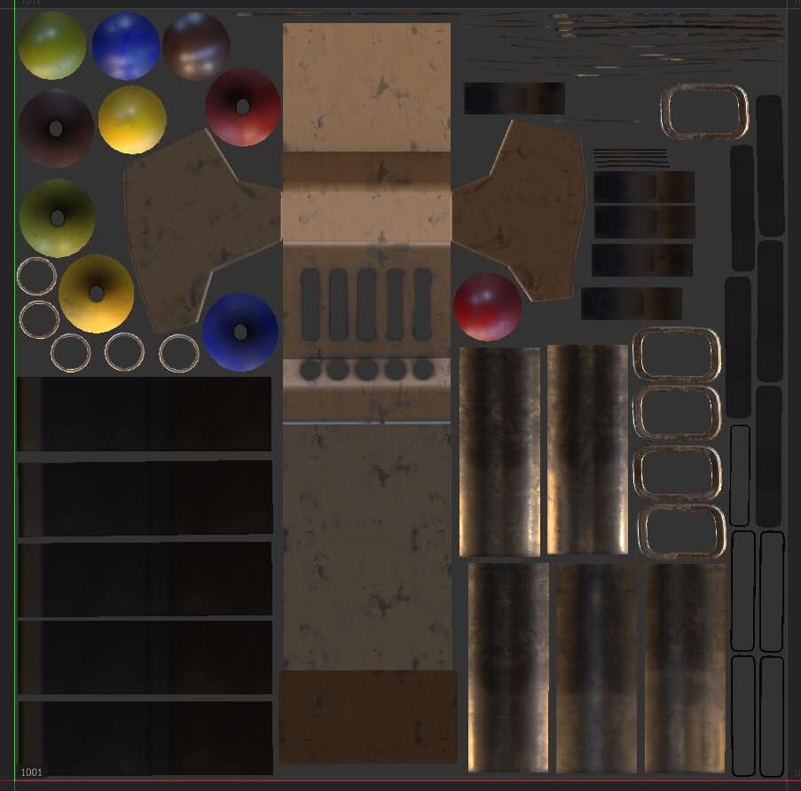 Cartoony Stylized Lever Console - 3D Model by Art_Teeves