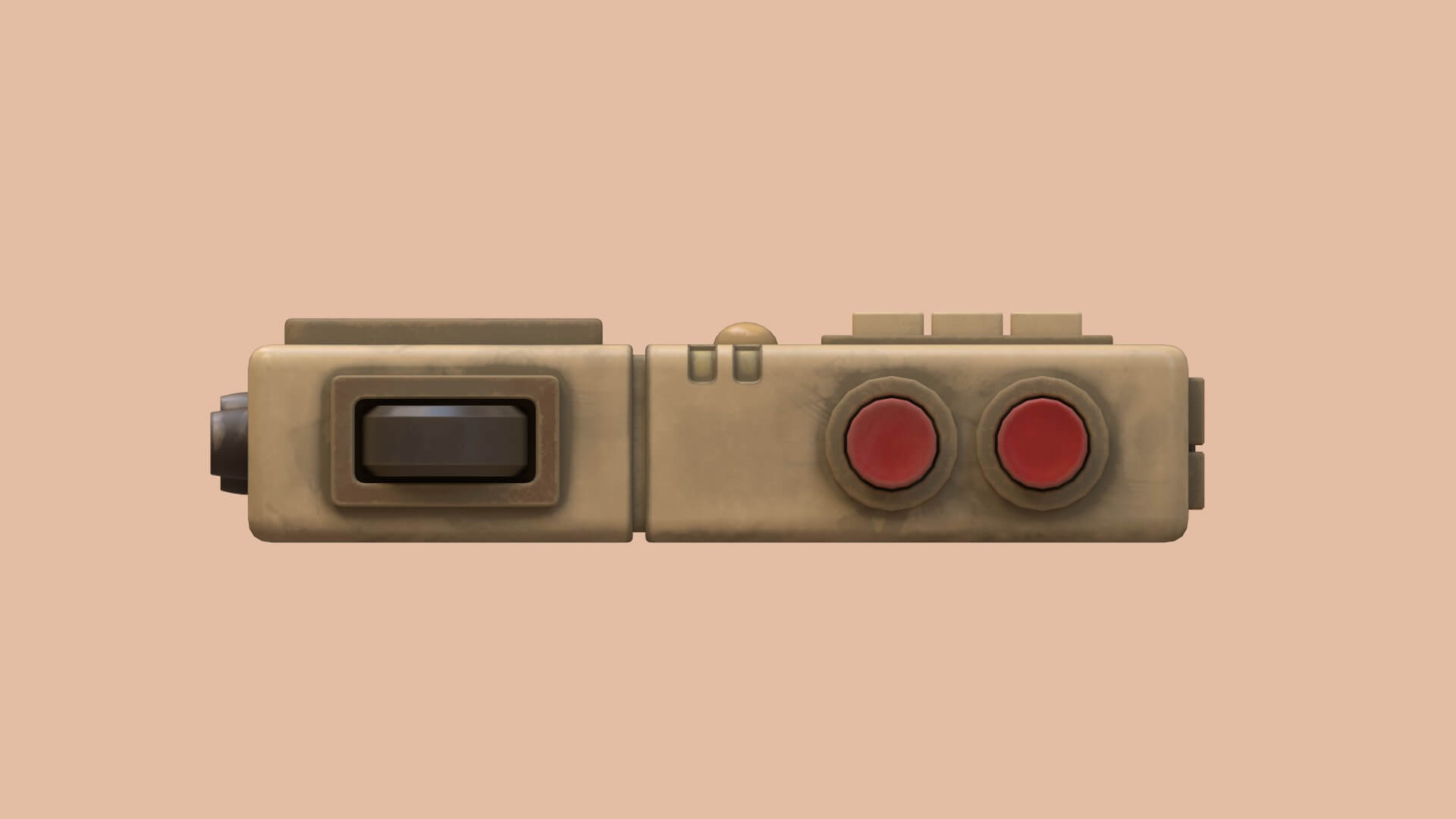 Cassettefuturism Handheld Device - 3D Model by Art_Teeves