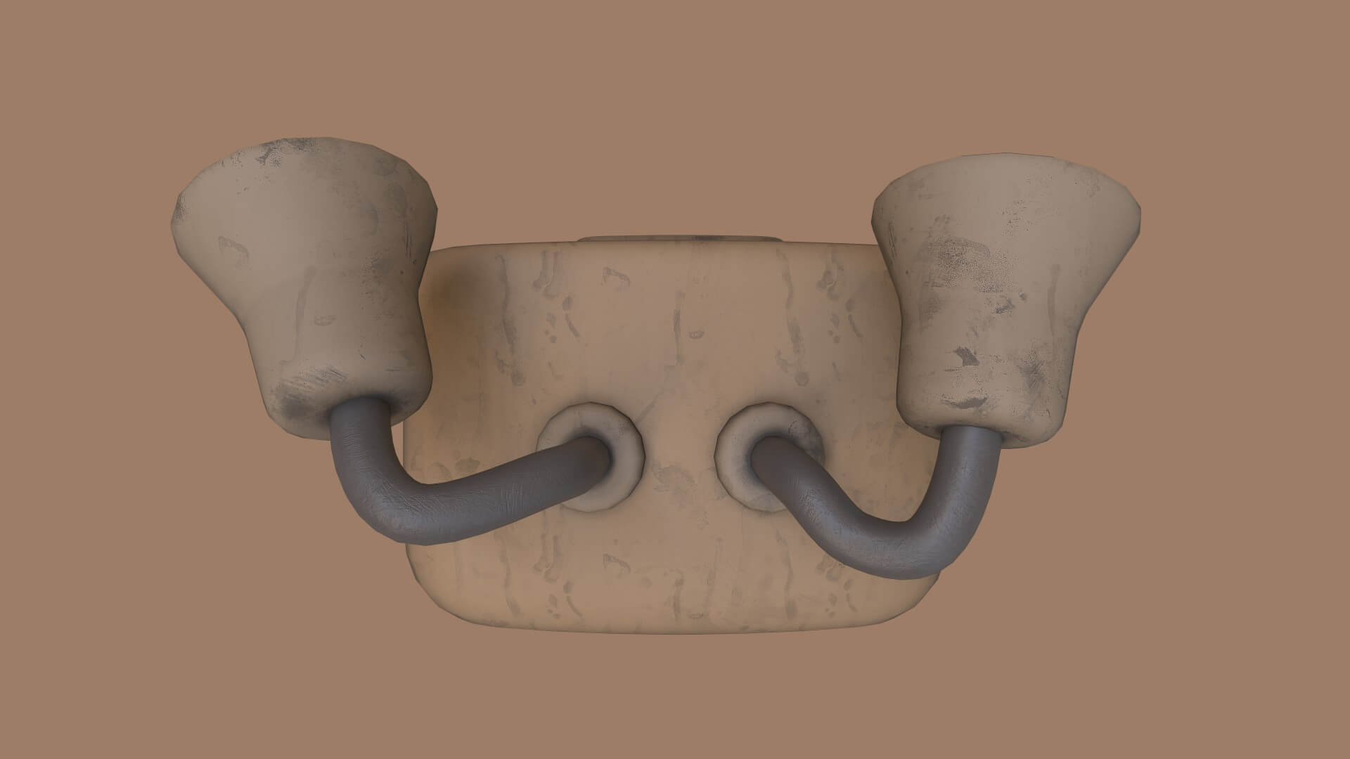 Creepy Halloween Cartoony TV - 3D Model by Art_Teeves