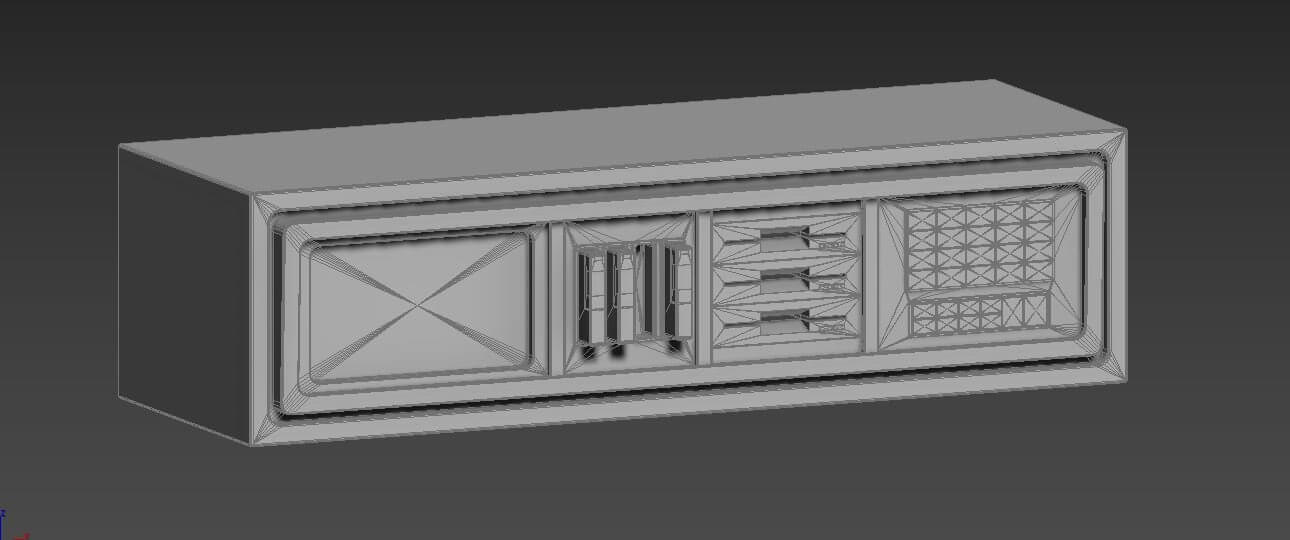 Retrofuturism Sci-fi Cartridge Console 3D Model by Art_Teeves