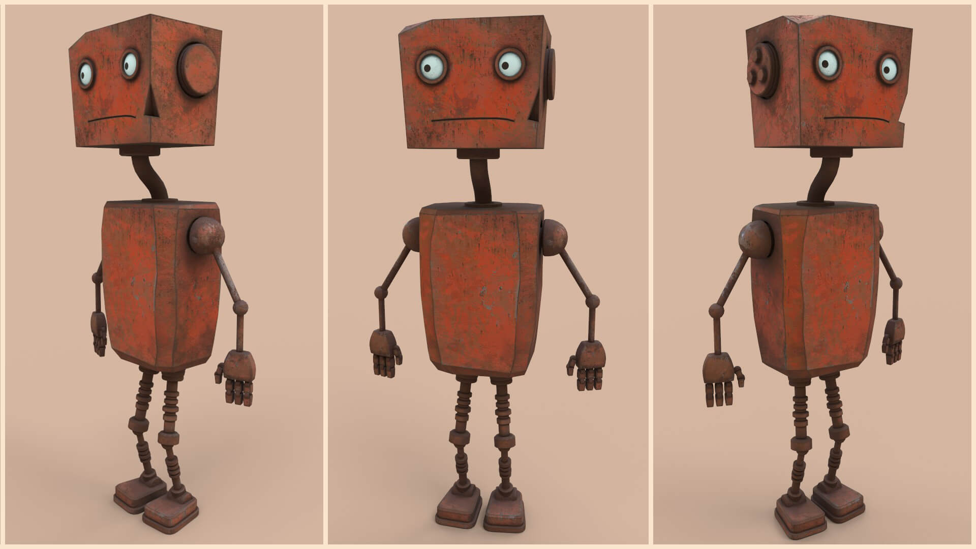 Rustcrawler Robot - 3D Model by Art_Teeves
