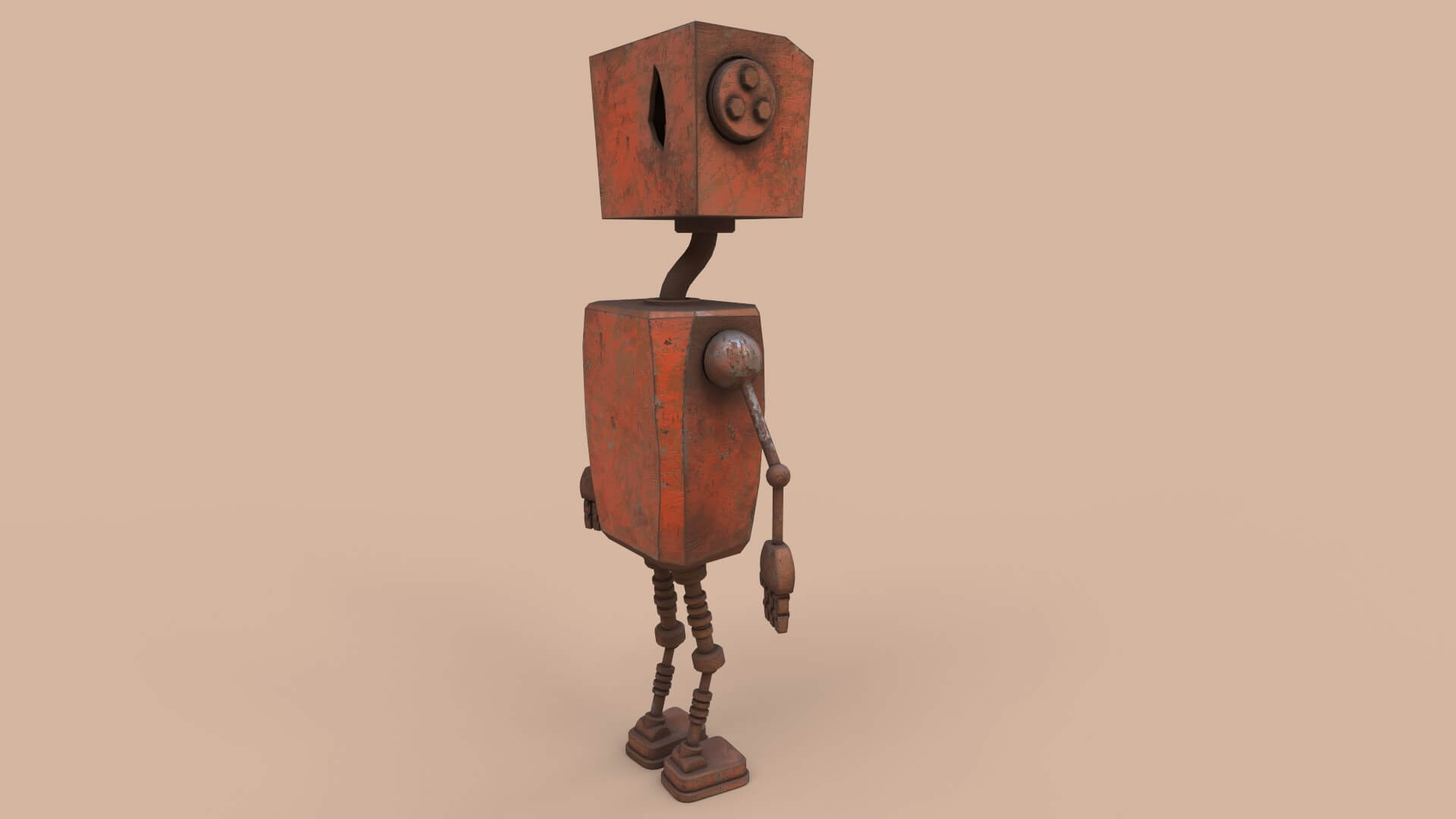 Rustcrawler Robot - 3D Model by Art_Teeves