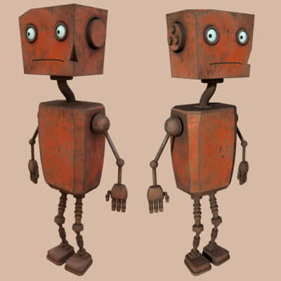 Rustcrawler Robot - 3D Model by Art_Teeves