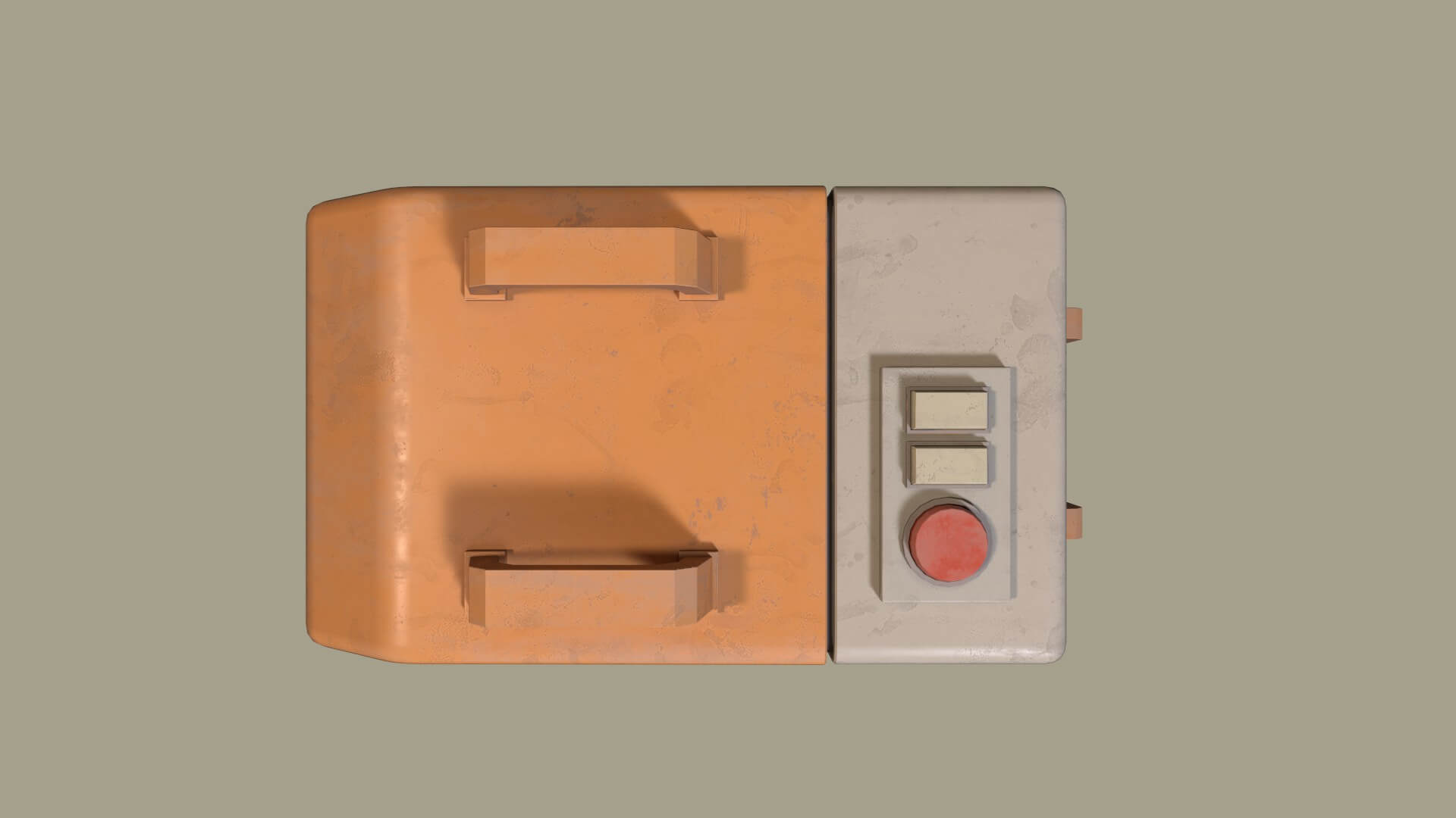 Simple Robot Cleaner - 3D Model by Art_Teeves