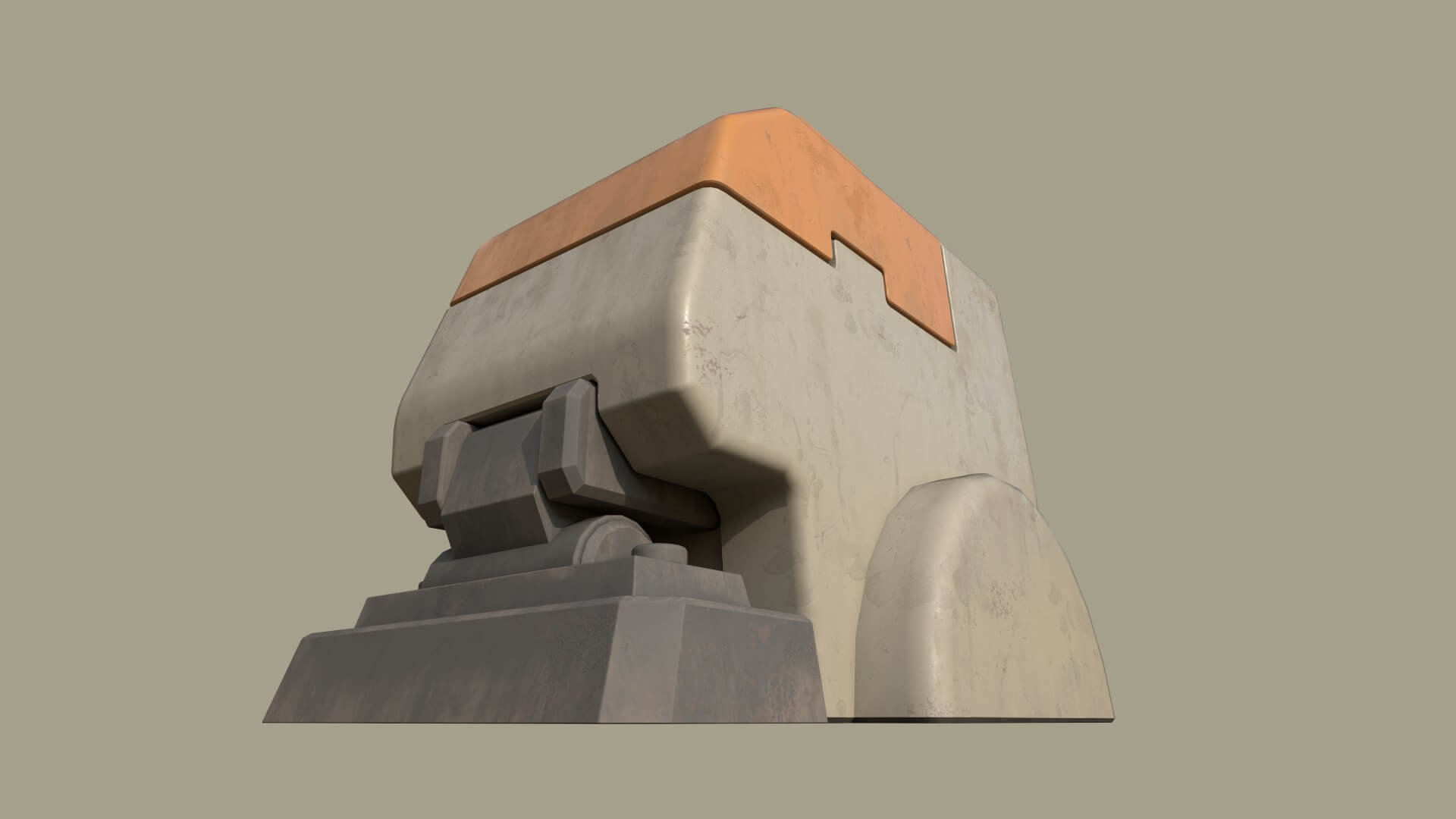 Simple Robot Cleaner - 3D Model by Art_Teeves