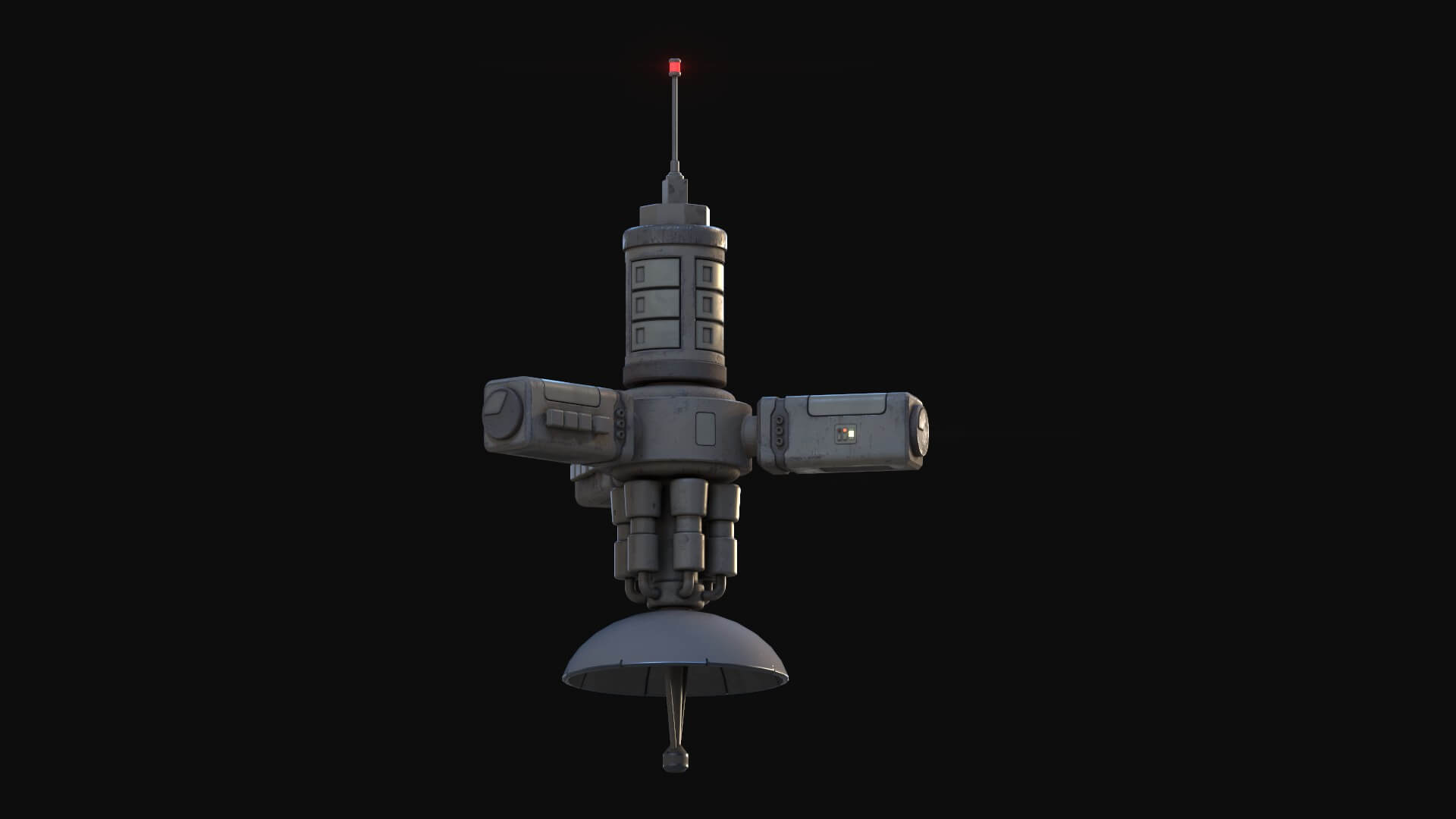 Simple Satellite - 3D Model by Art_Teeves