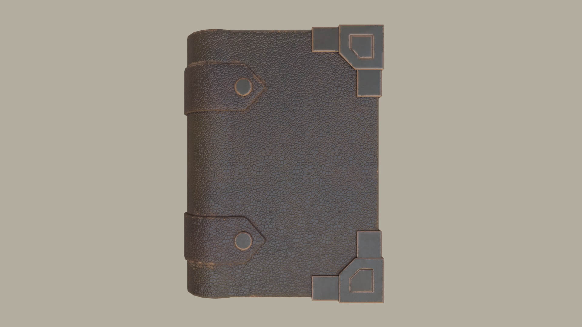 Simple Stylized Spellbook - 3D Print Model by Art_Teeves