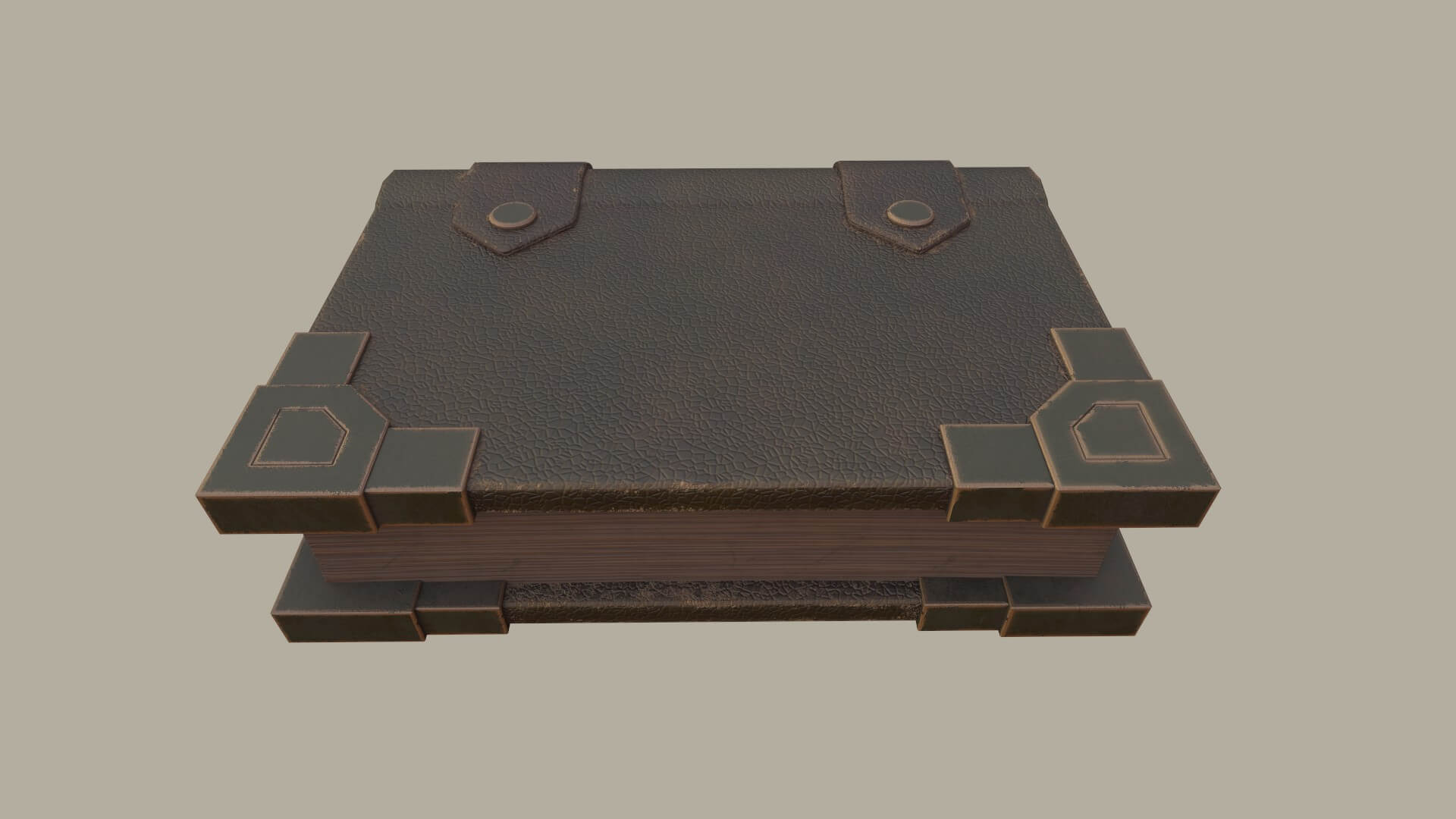 Simple Stylized Spellbook - 3D Print Model by Art_Teeves