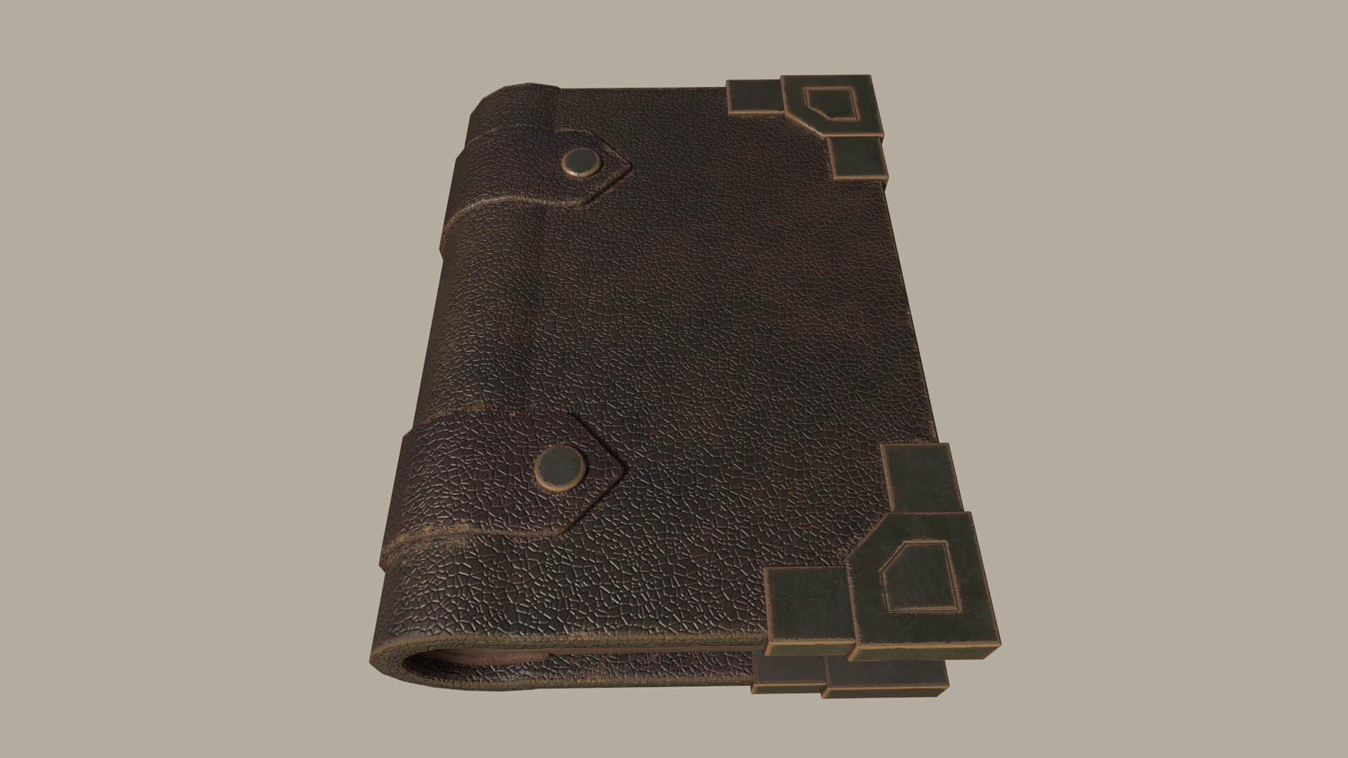 Simple Stylized Spellbook - 3D Print Model by Art_Teeves