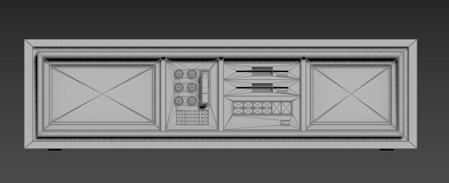Small Retro Computer Console - 3D Model by Art_Teeves