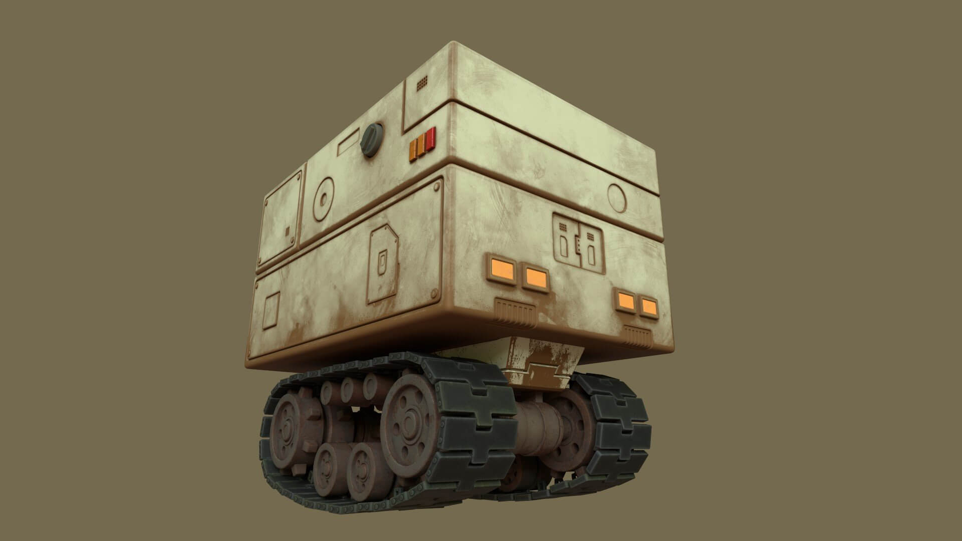 Small Robot - 3D Model by Art_Teeves