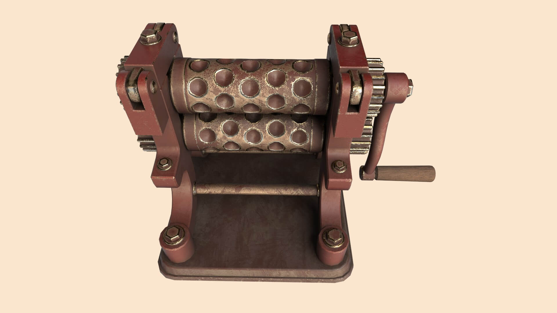 Stylized Candy Drop Roller - 3D Model by Art_Teeves