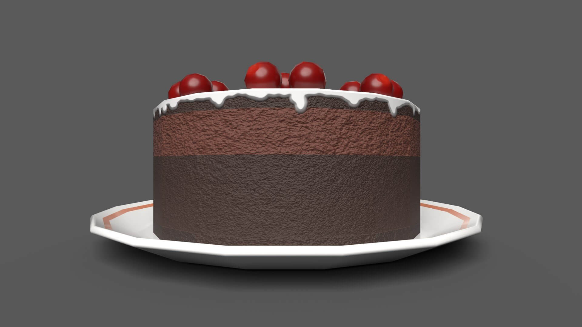 Stylized Cartoony Cake-o-Matic Device 3D Model by Art_Teeves