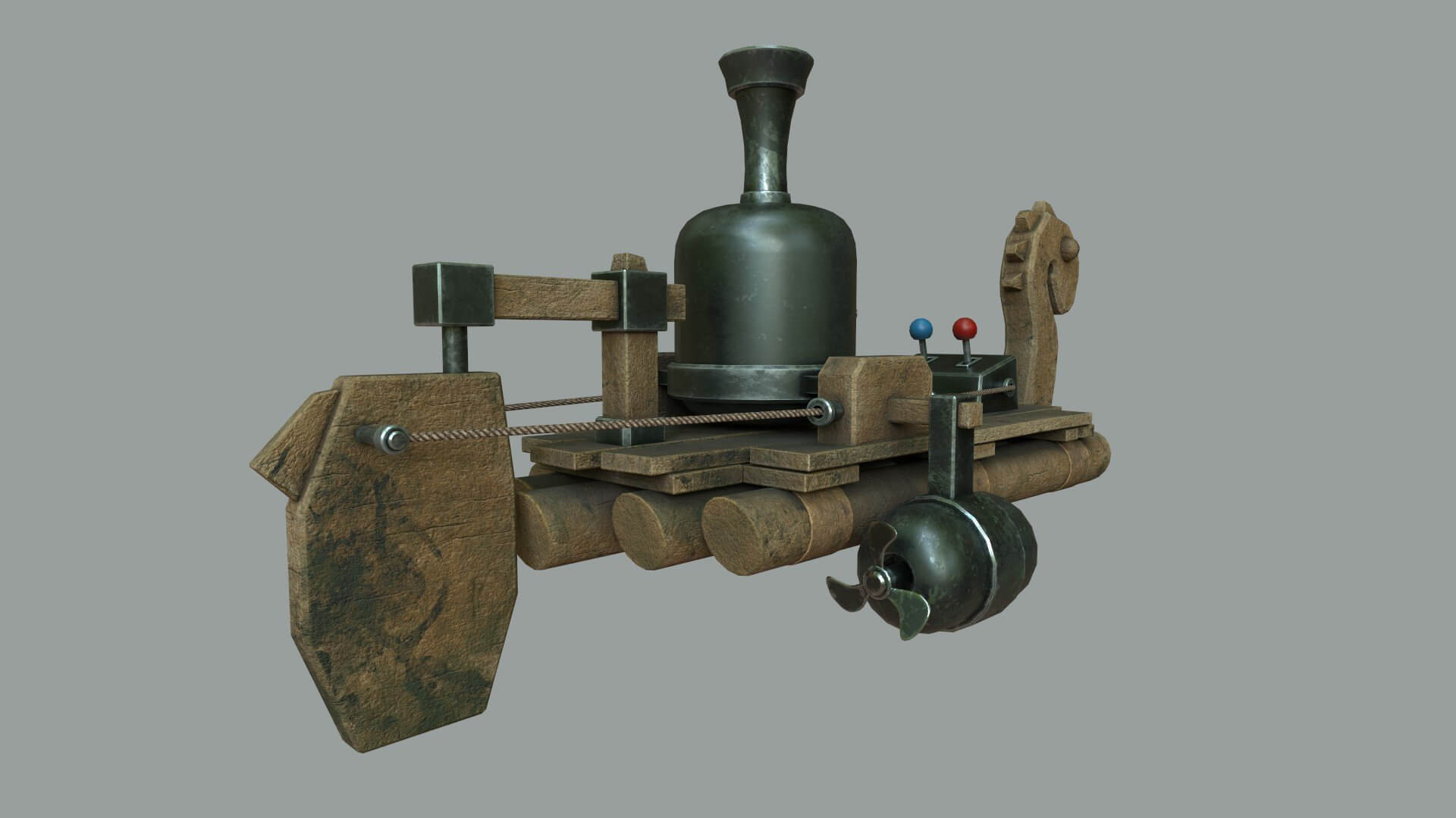 Stylized Fantasy Dragon Raft - 3D Model by Art_Teeves