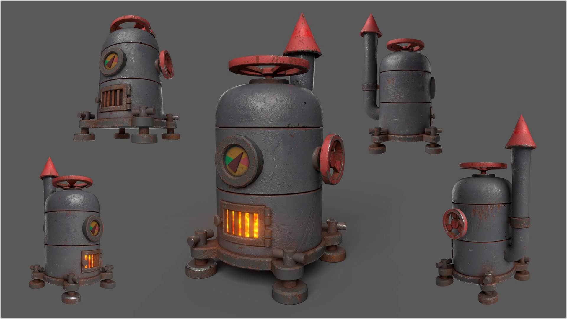 Stylized Fantasy Tabletop Device - 3D Model by Art_Teeves