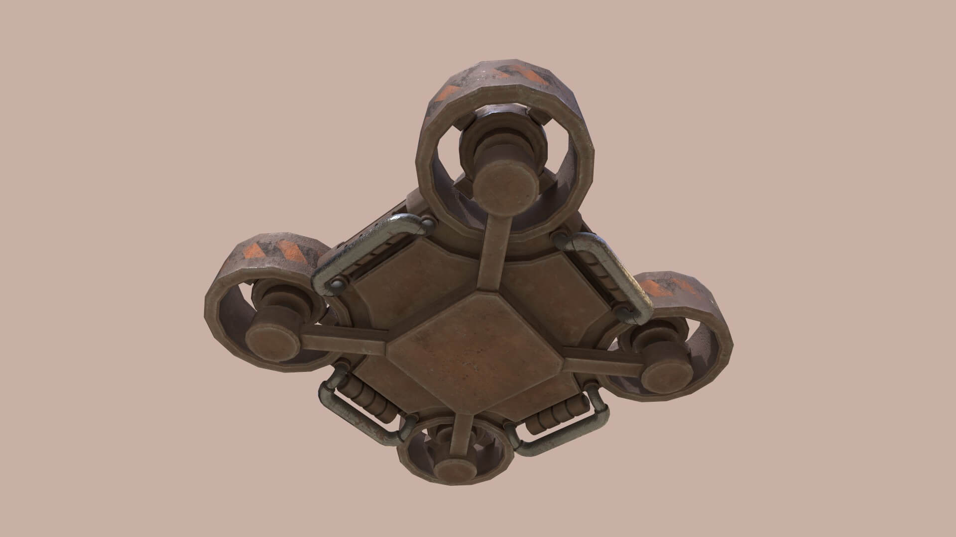 Stylized Flying Jump Pad - 3D Model by Art_Teeves