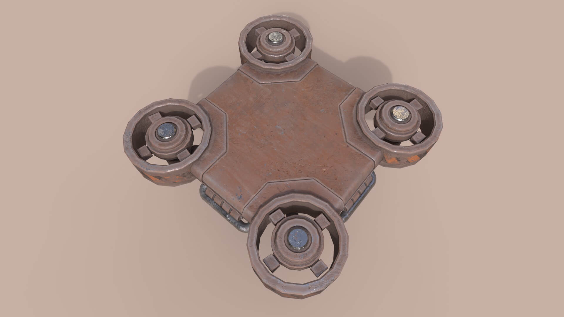 Stylized Flying Jump Pad - 3D Model by Art_Teeves