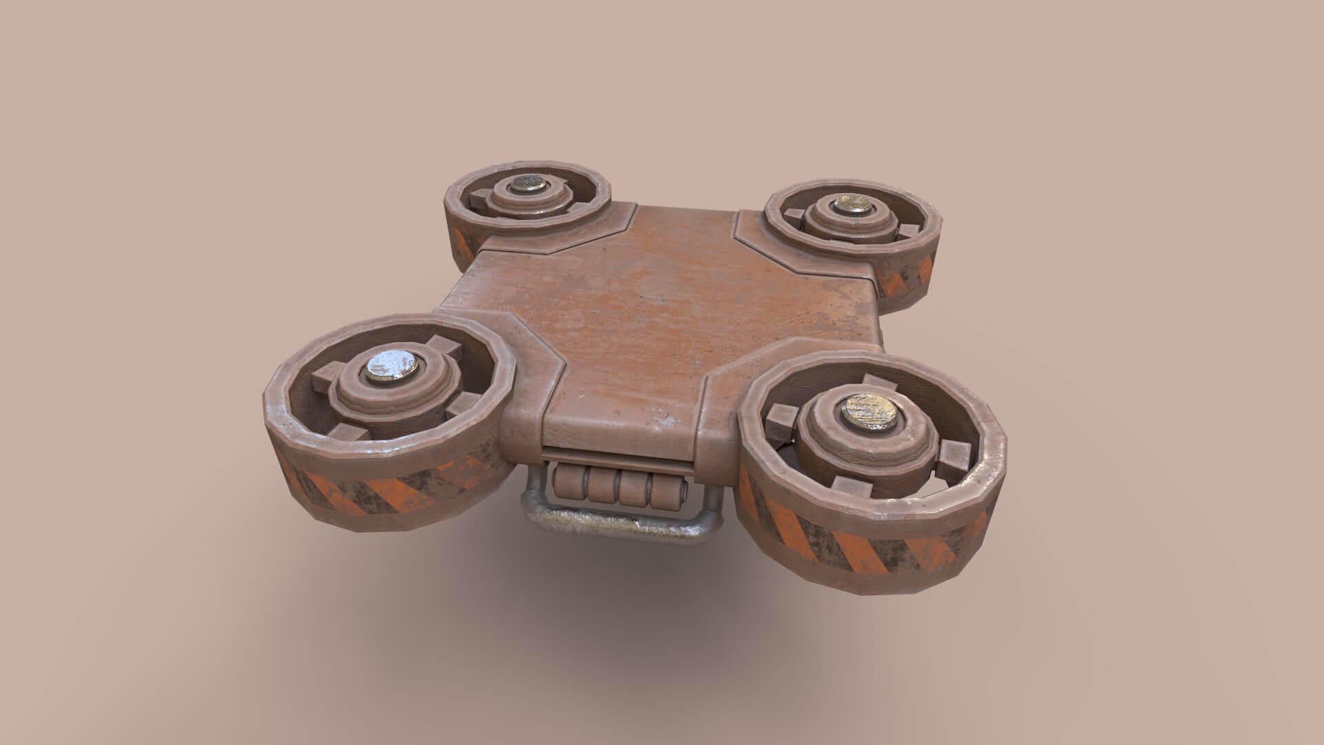 Stylized Flying Jump Pad - 3D Model by Art_Teeves