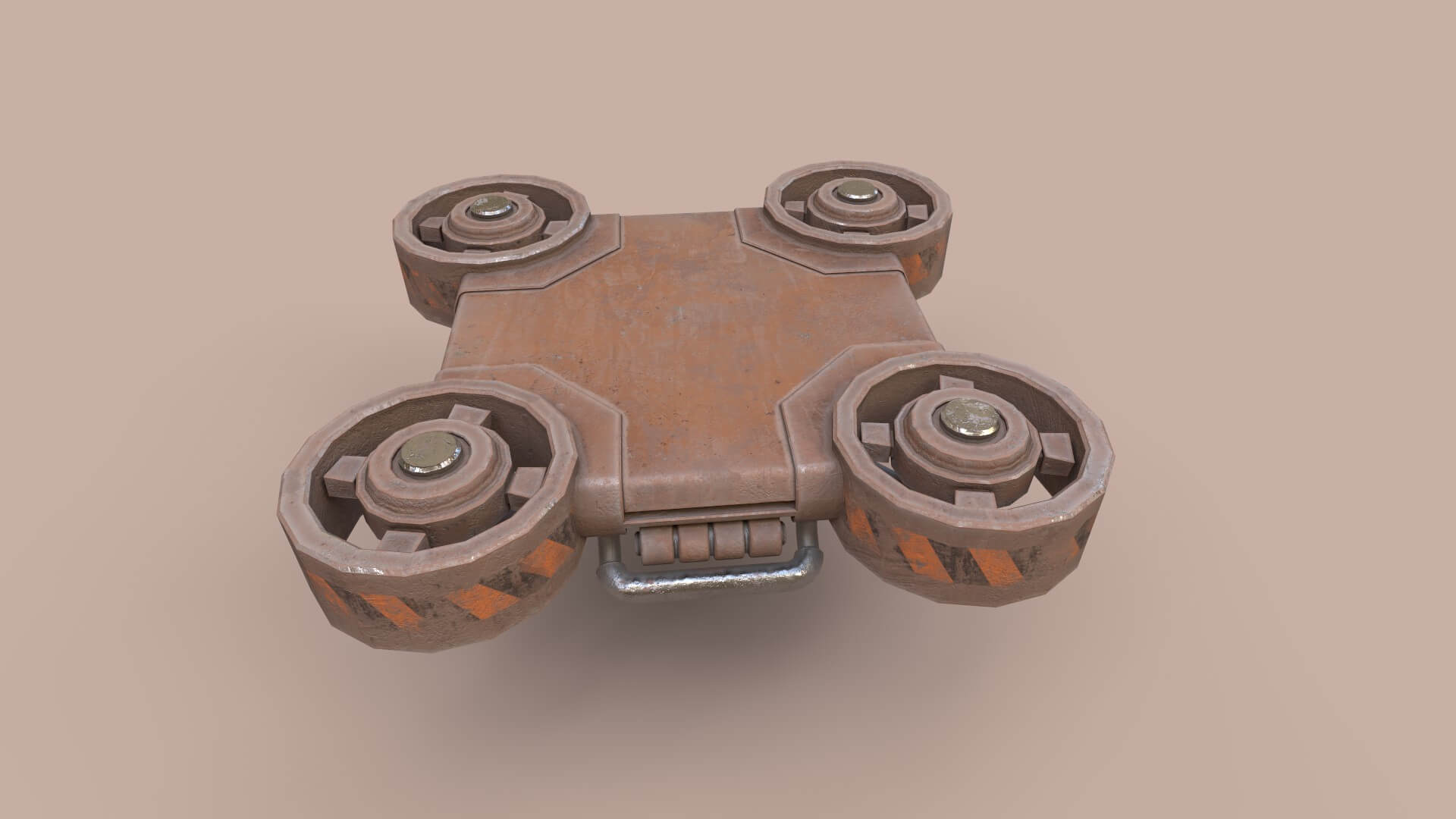 Stylized Flying Jump Pad - 3D Model by Art_Teeves