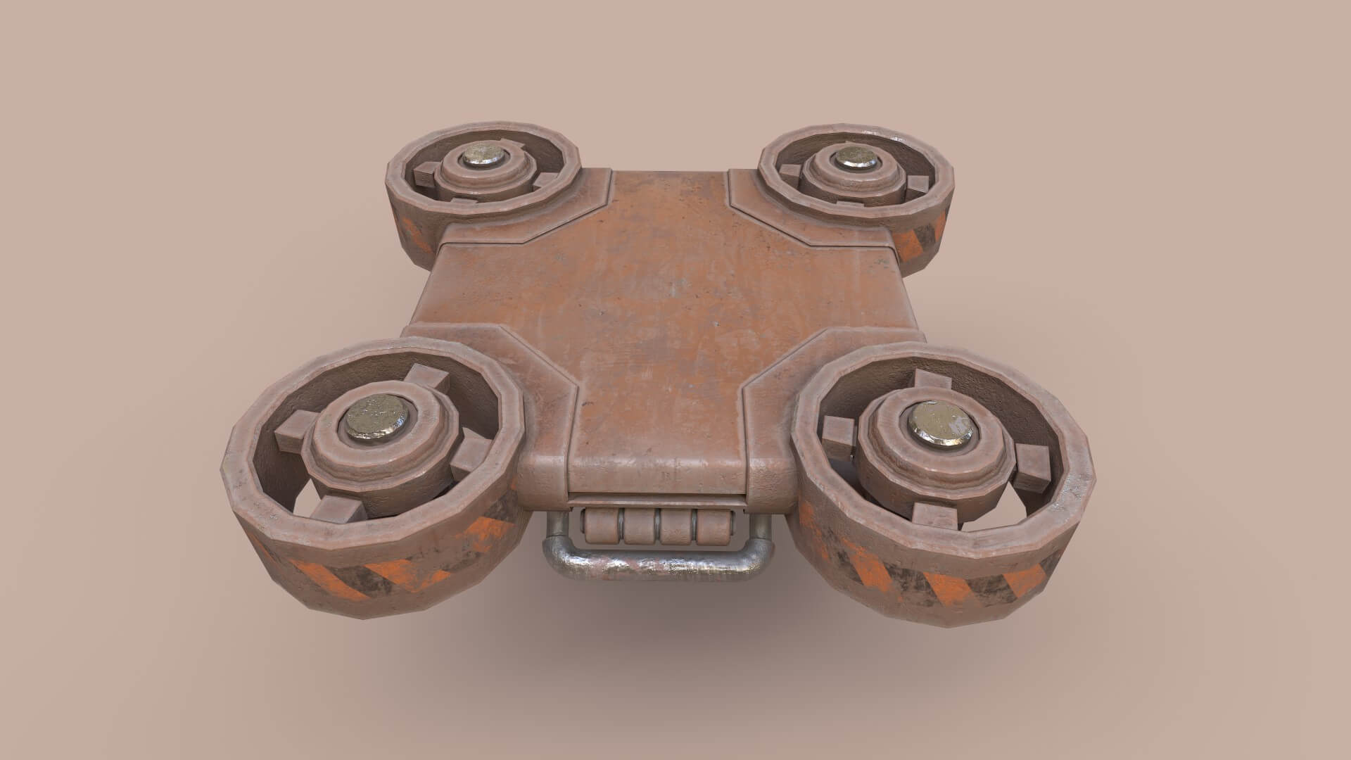 Stylized Flying Jump Pad - 3D Model by Art_Teeves
