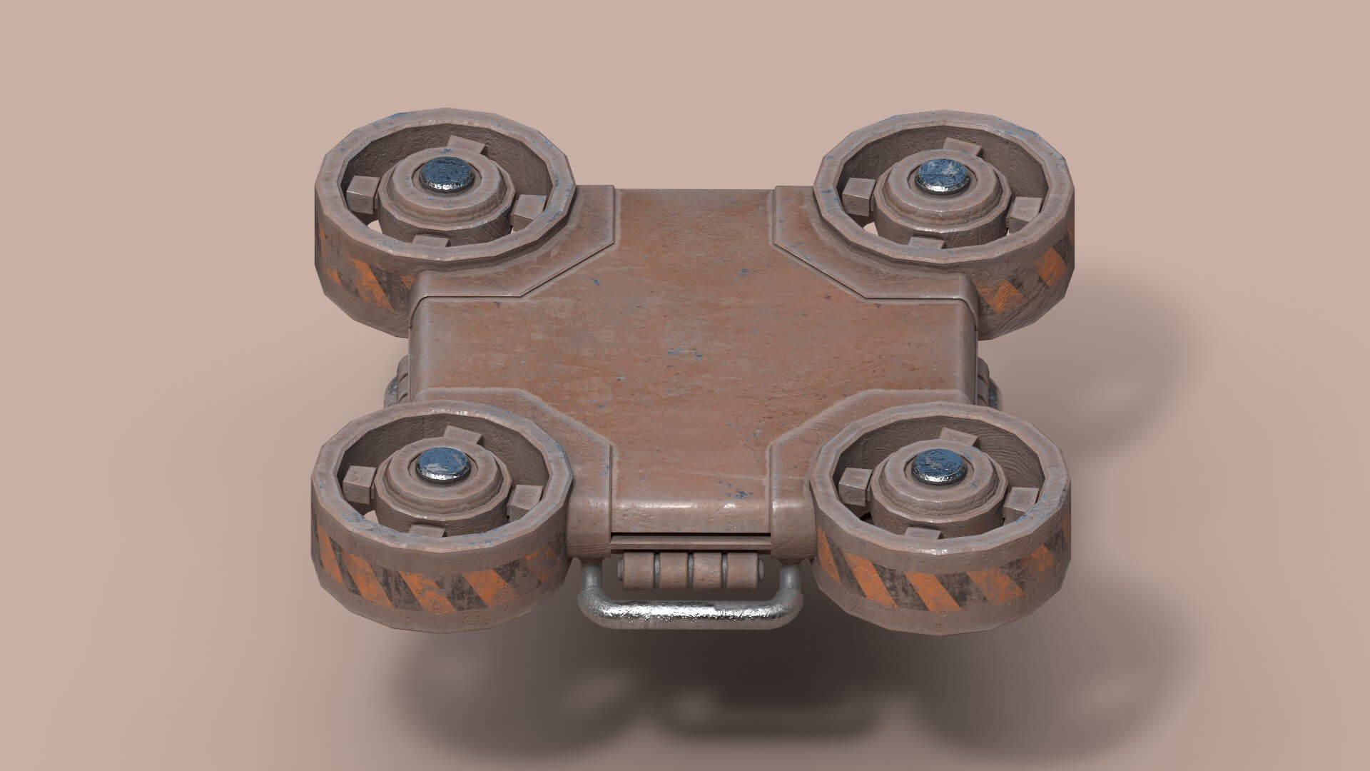 Stylized Flying Jump Pad - 3D Model by Art_Teeves
