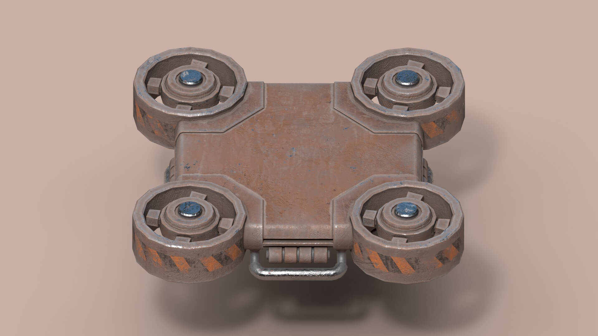 Stylized Flying Jump Pad - 3D Model by Art_Teeves