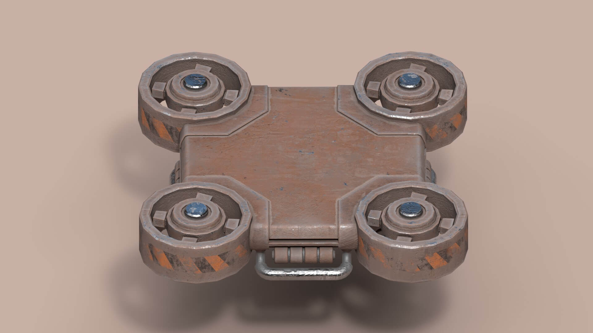 Stylized Flying Jump Pad - 3D Model by Art_Teeves