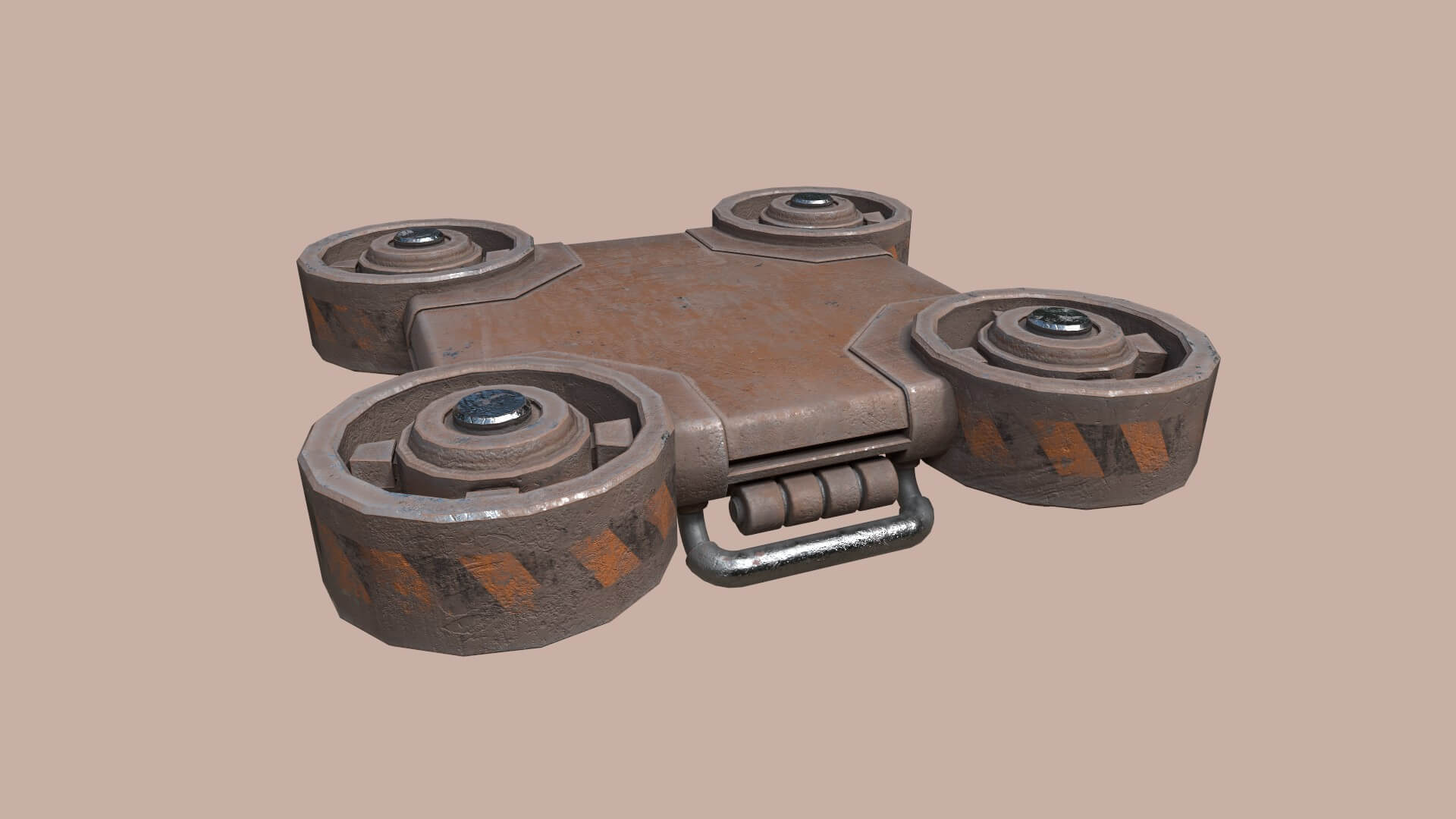 Stylized Flying Jump Pad - 3D Model by Art_Teeves
