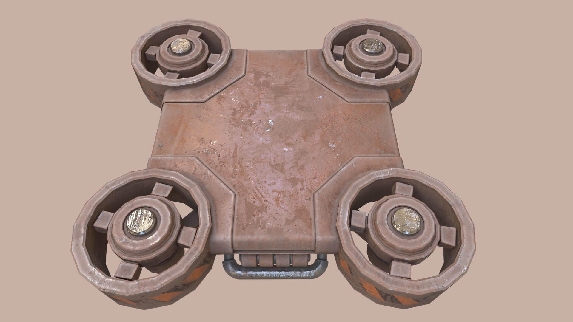 Stylized Flying Jump Pad - 3D Model by Art_Teeves