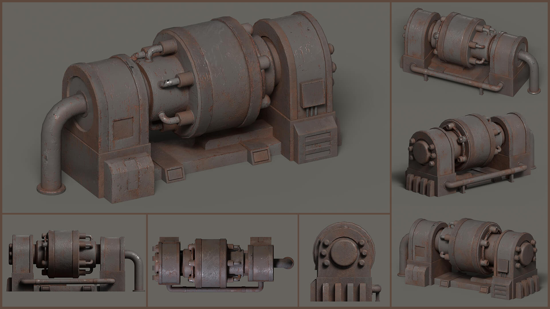 Stylized Game Ready Generator - 3D Model by Art_Teeves