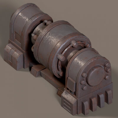 Game Ready Models | Industrial | Generators | RenderHub