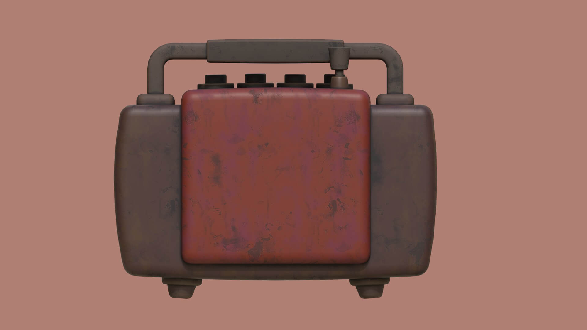 Stylized Imp Boombox - 3D Model by Art_Teeves