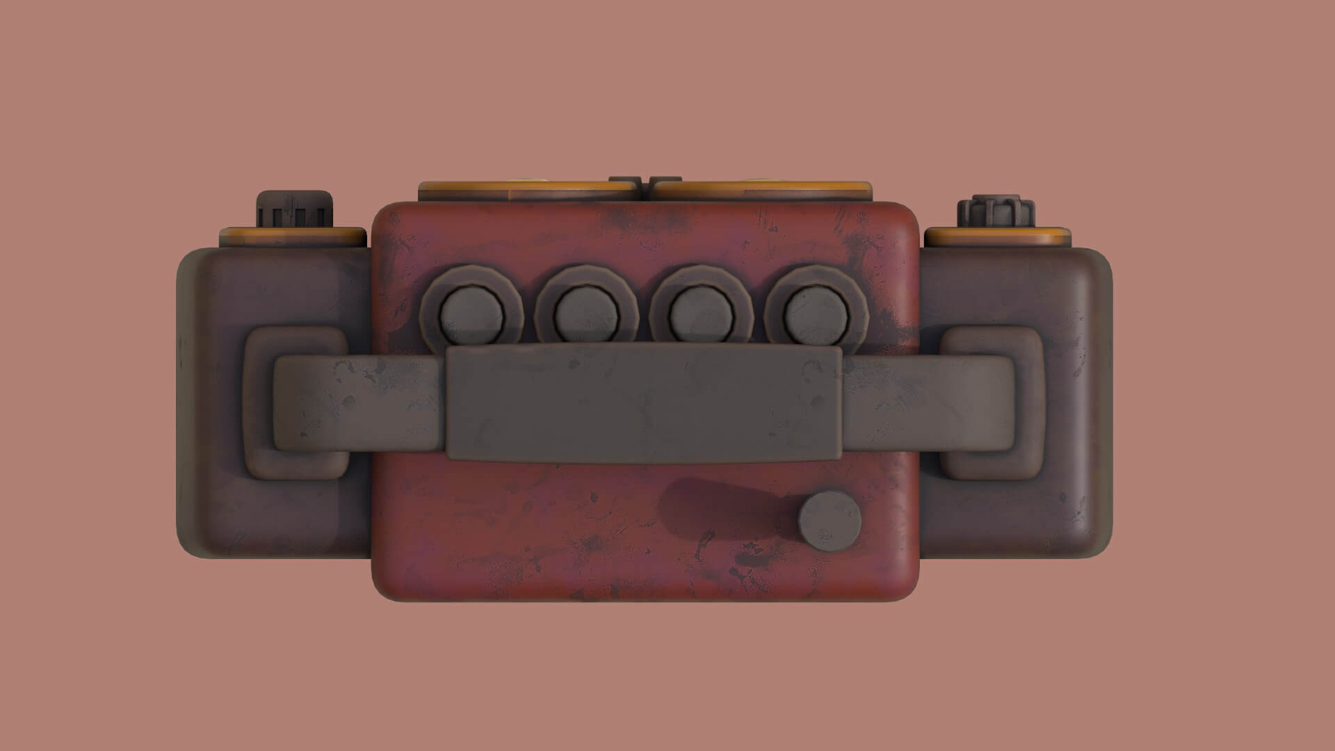 Stylized Imp Boombox - 3D Model by Art_Teeves
