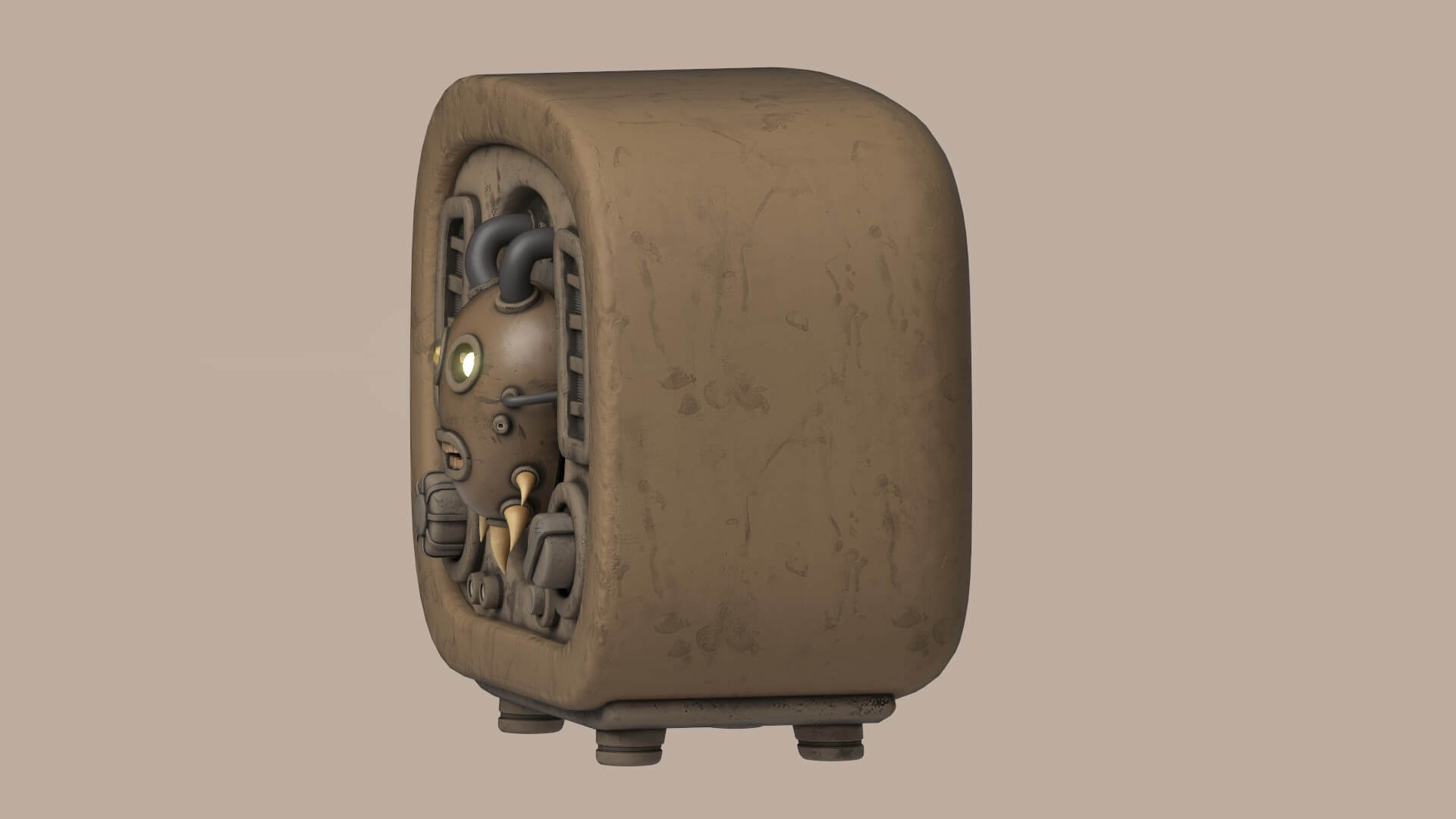 Stylized Imp Radio - 3D Model by Art_Teeves
