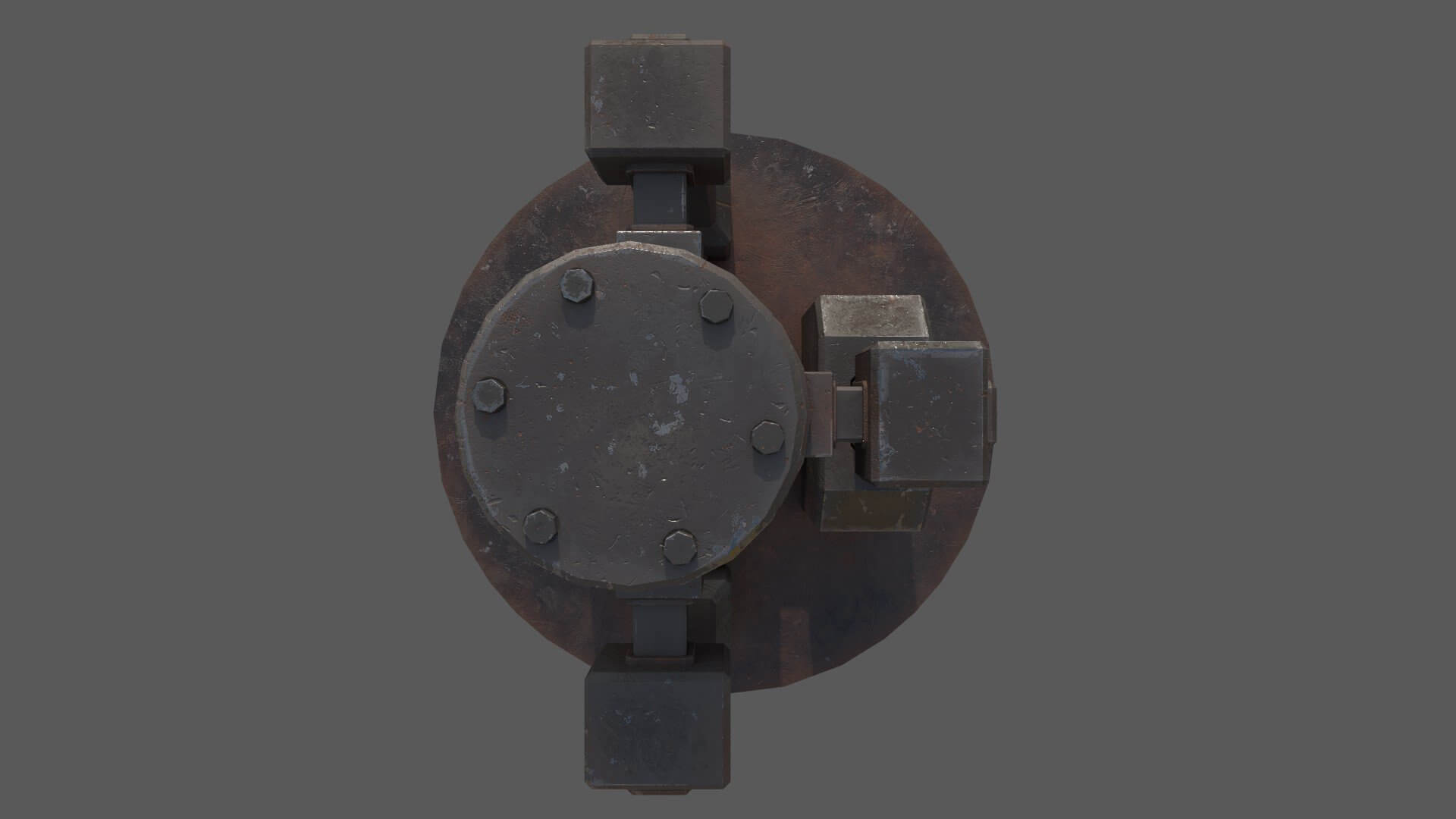 Stylized Industrial Forge Press - 3D Model by Art_Teeves